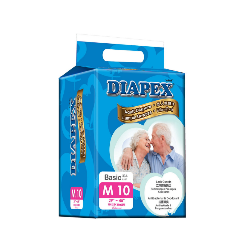 Diapex Adult Diaper Basic M10 | myaeon2go