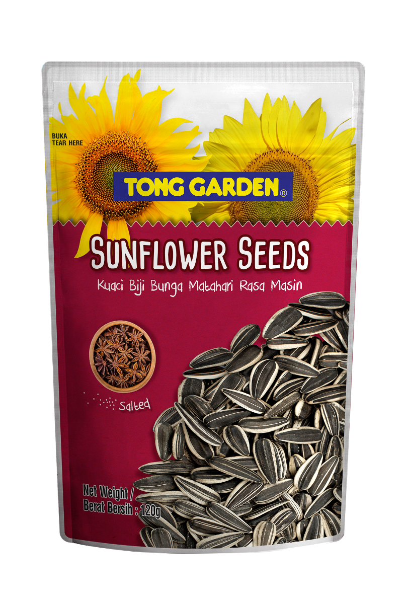 Tong Garden Sunflower Seeds With Shell Salted | myaeon2go