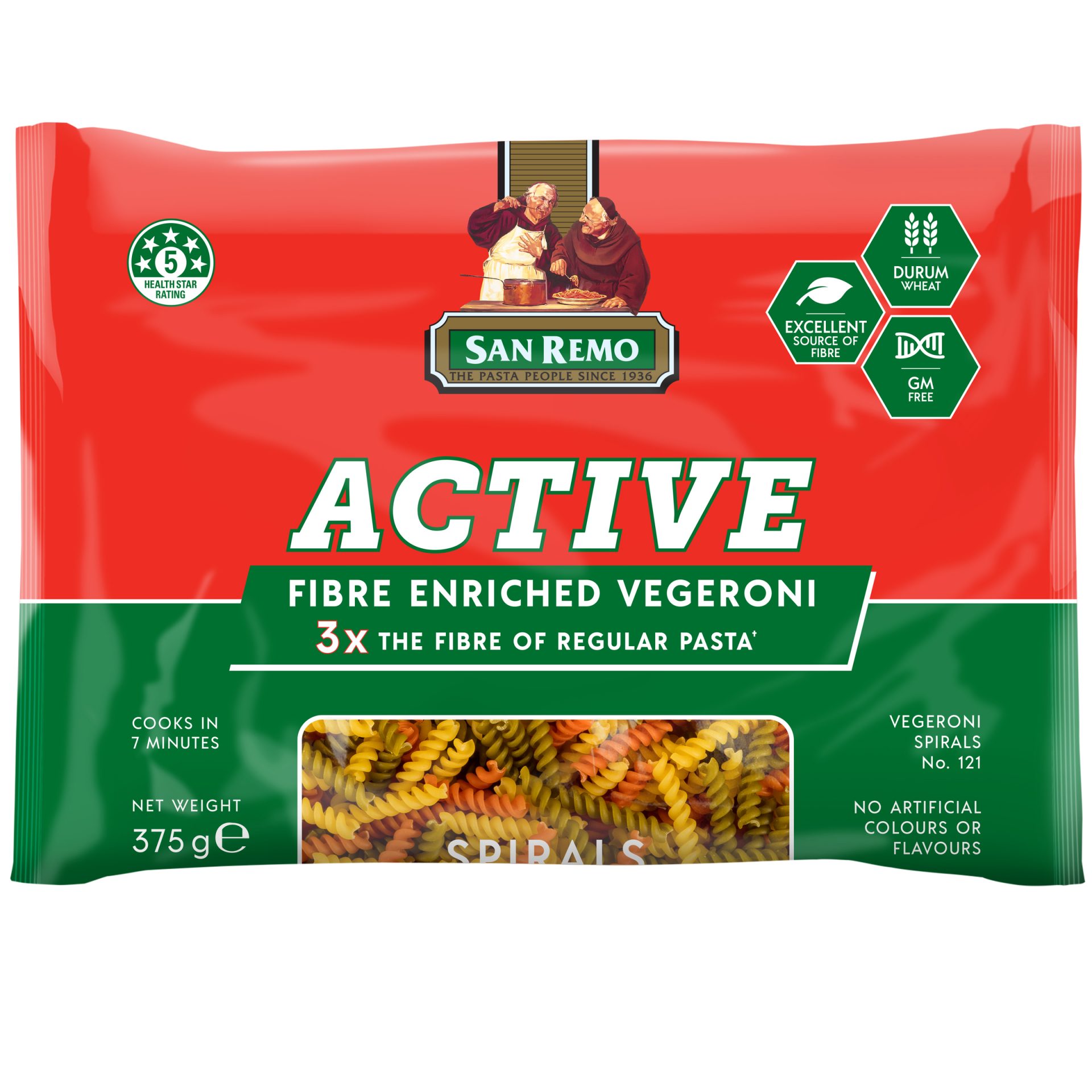 San Remo Active Vegeroni Spiral No121 | myaeon2go