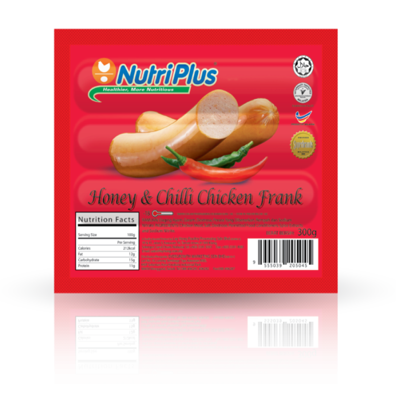 Nutriplus Honey & Chilli Chicken Frankfurter | myaeon2go