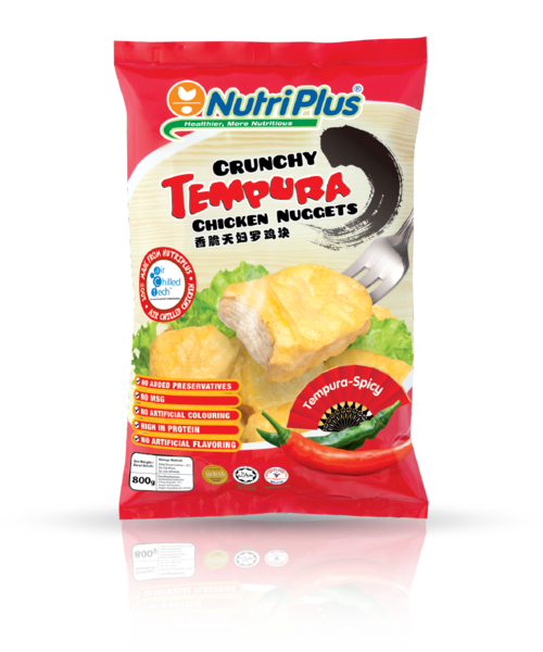 Nutriplus Spicy Nugget 800g - High Protein