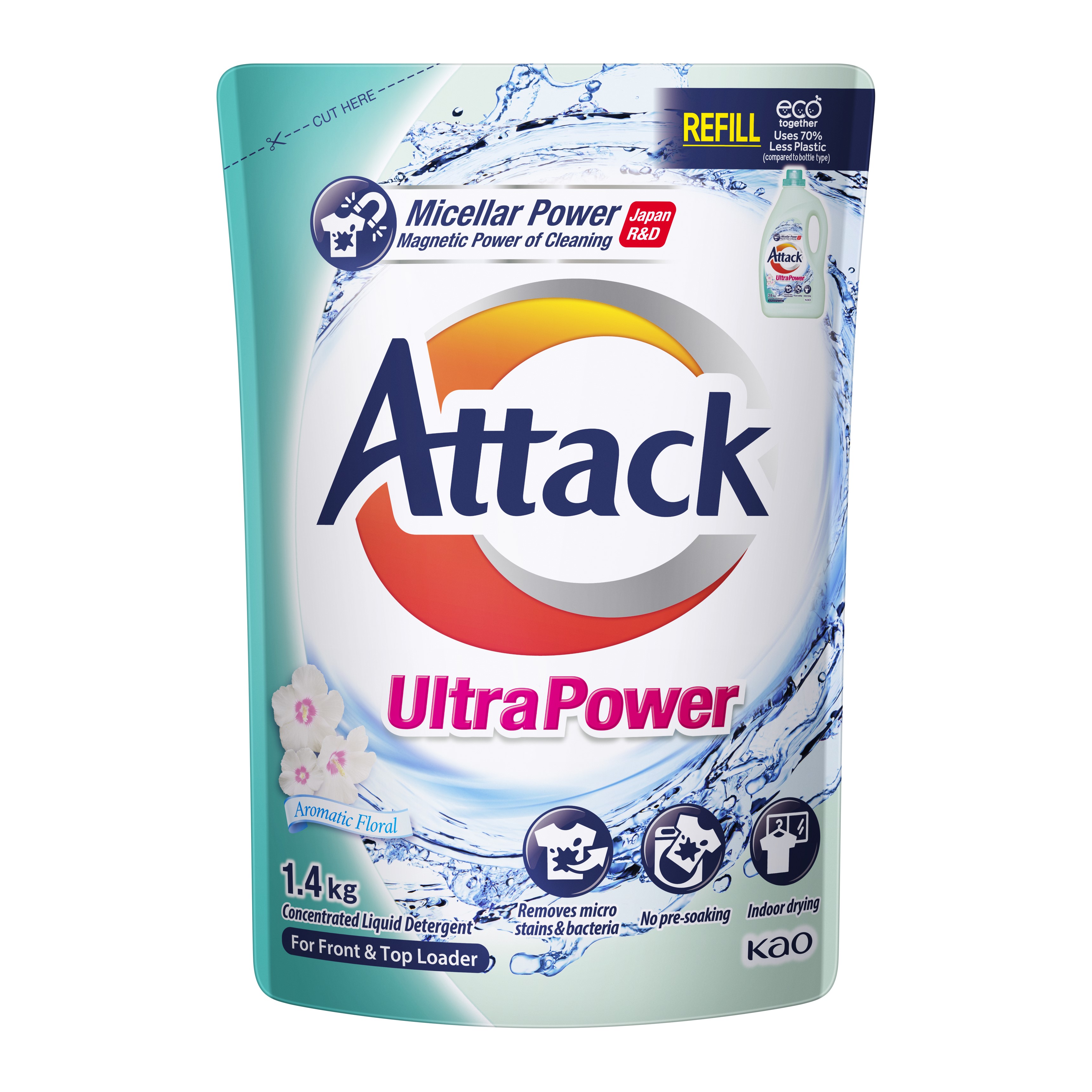 Attack Ultra Power 1.6kg - Tough on Stains
