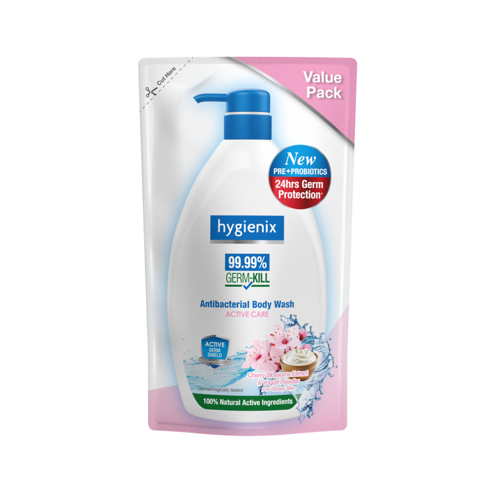 Hygienix Antibacterial Body Wash Active Care Refill | myaeon2go