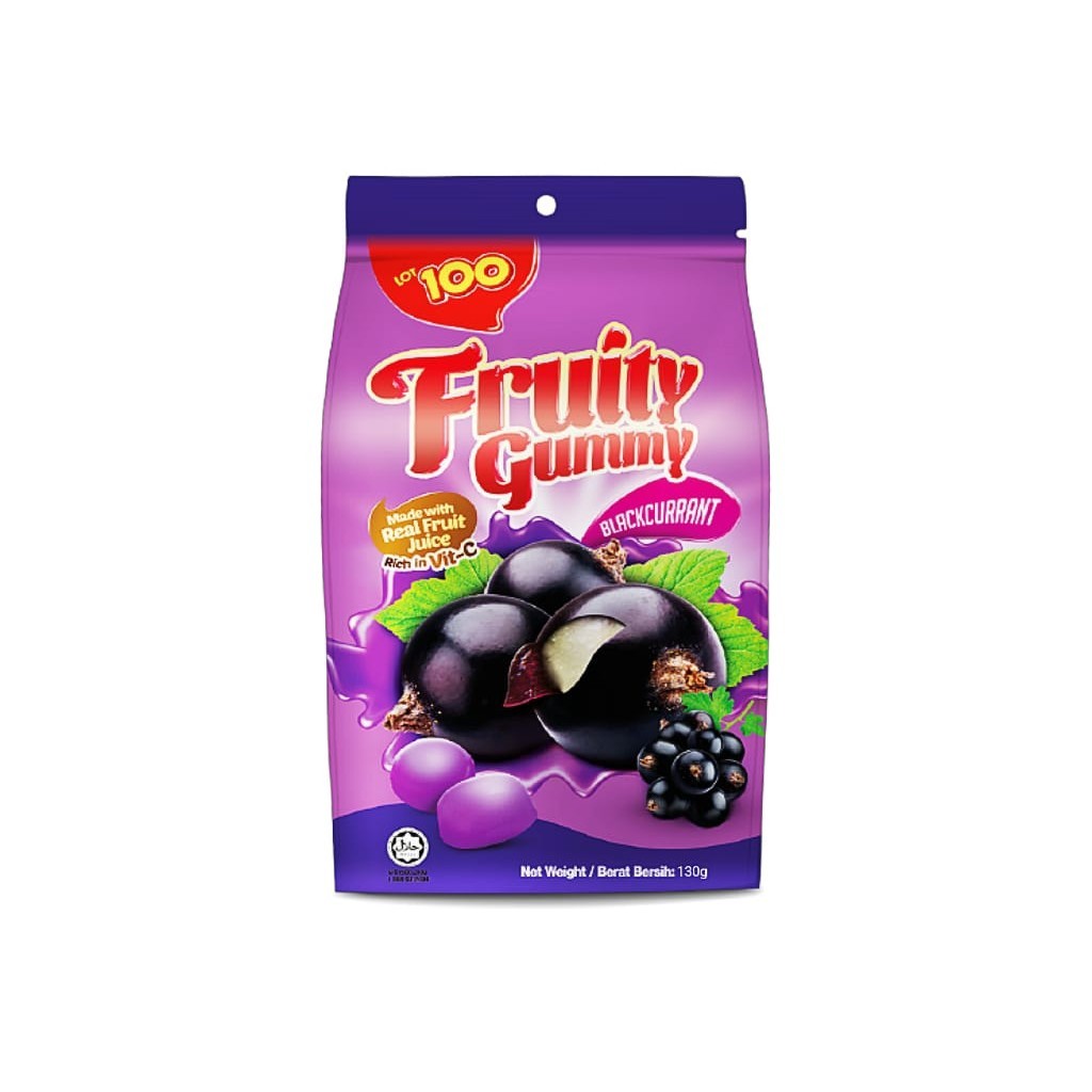 Lot 100 Blackcurrant Gummy Candy | myaeon2go