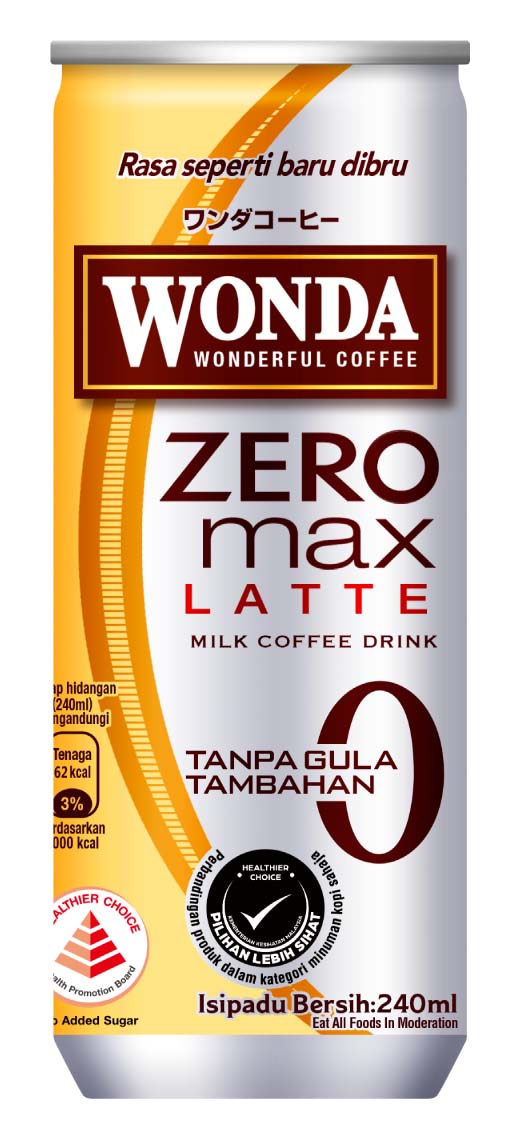 Wonda Zero Max Latte | myaeon2go
