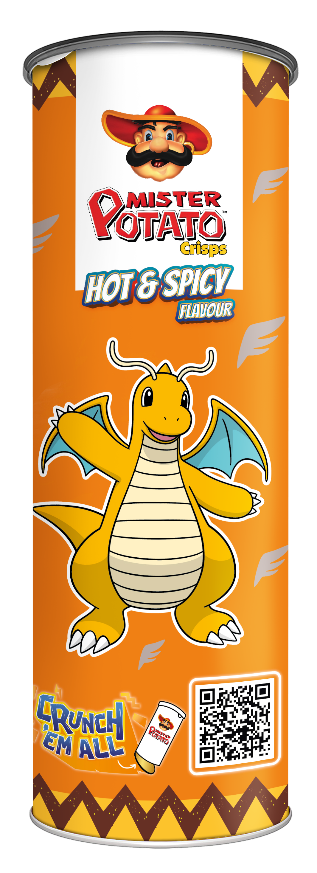 myAEON2GO | Mister Potato Hot & Spicy Crisps Can 150 g