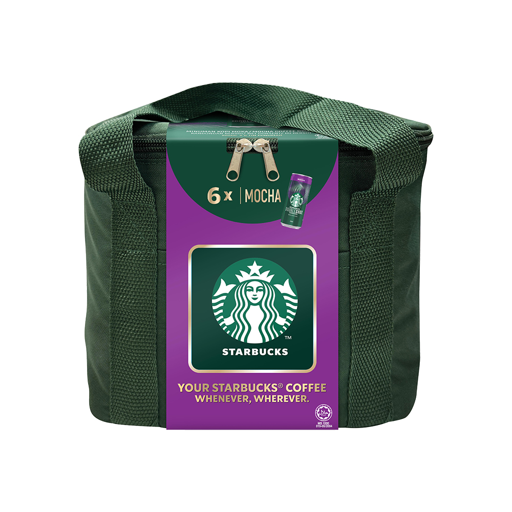 Starbucks Doubleshot Mocha FOC Cooler Bag | myaeon2go