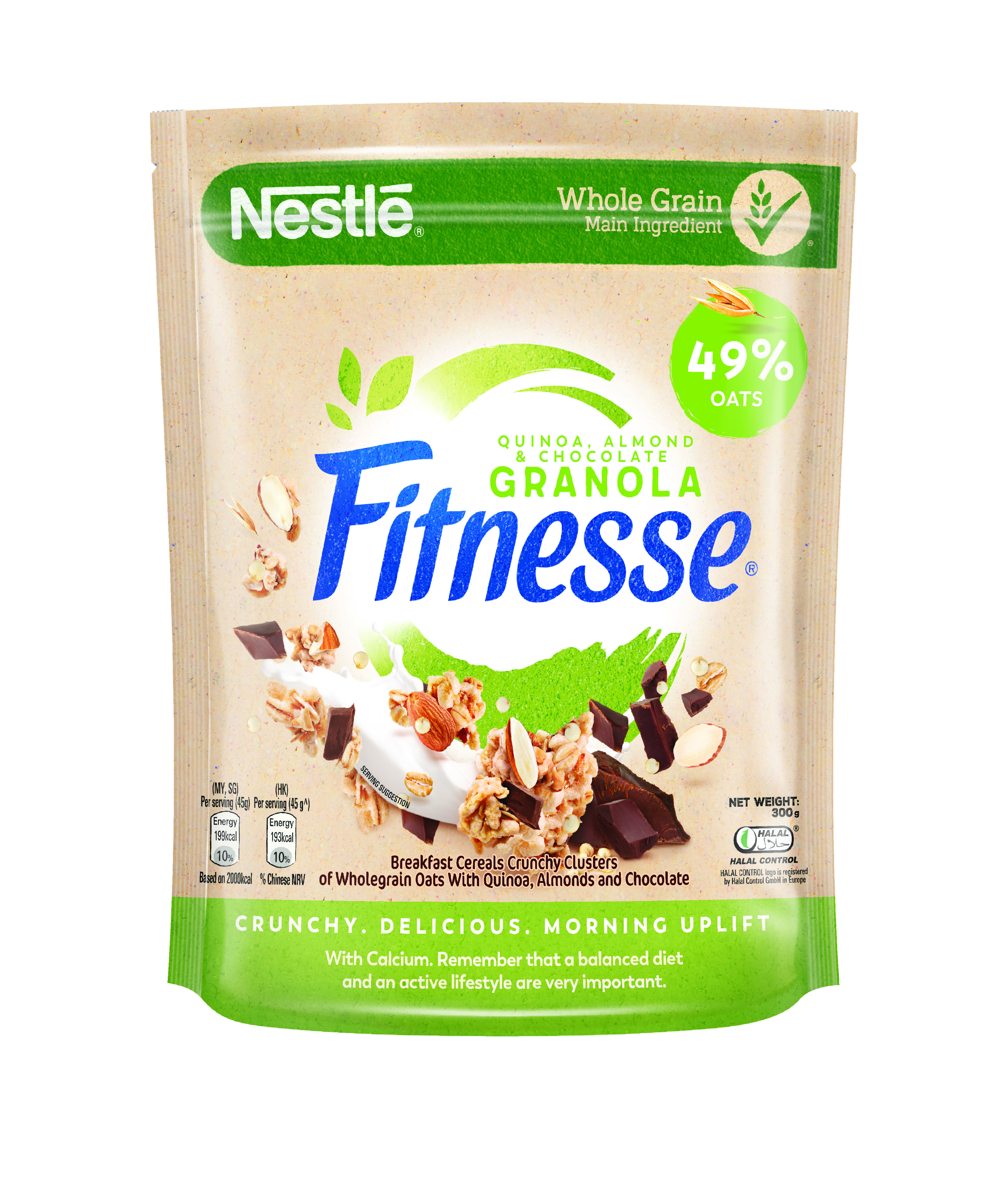 Nestle Fitnesse Granola, 300g - Whole Grain Power