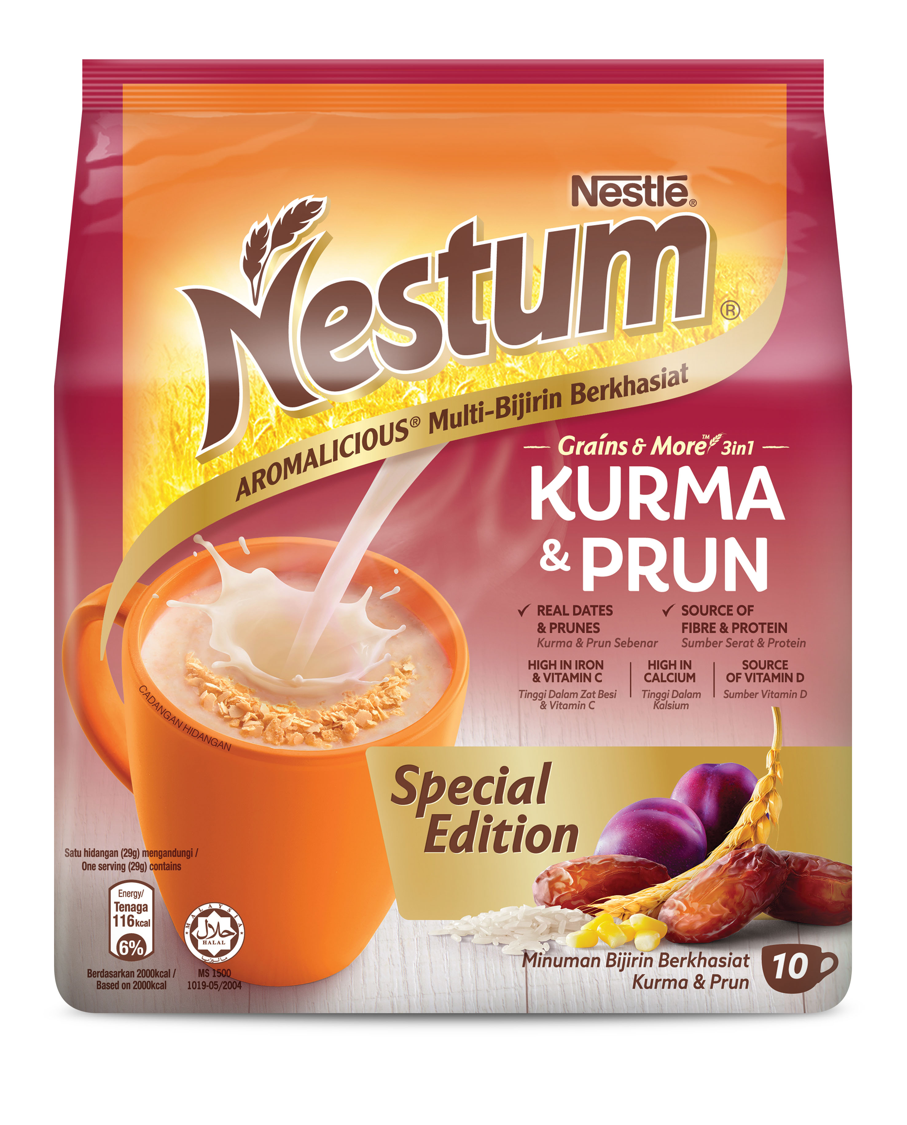 Nestle Nestum 3 In 1 Kurma & Prun | myaeon2go