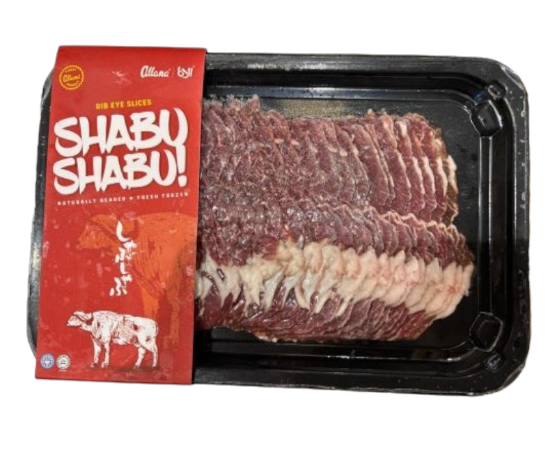 Allana Buffalo Rib Eye Shabu Shabu | myaeon2go