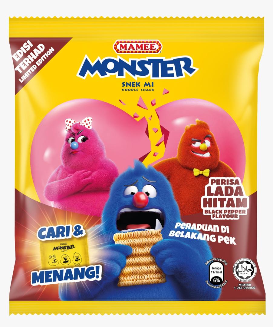 Mamee Monster Family Pack Black Pepper | myaeon2go
