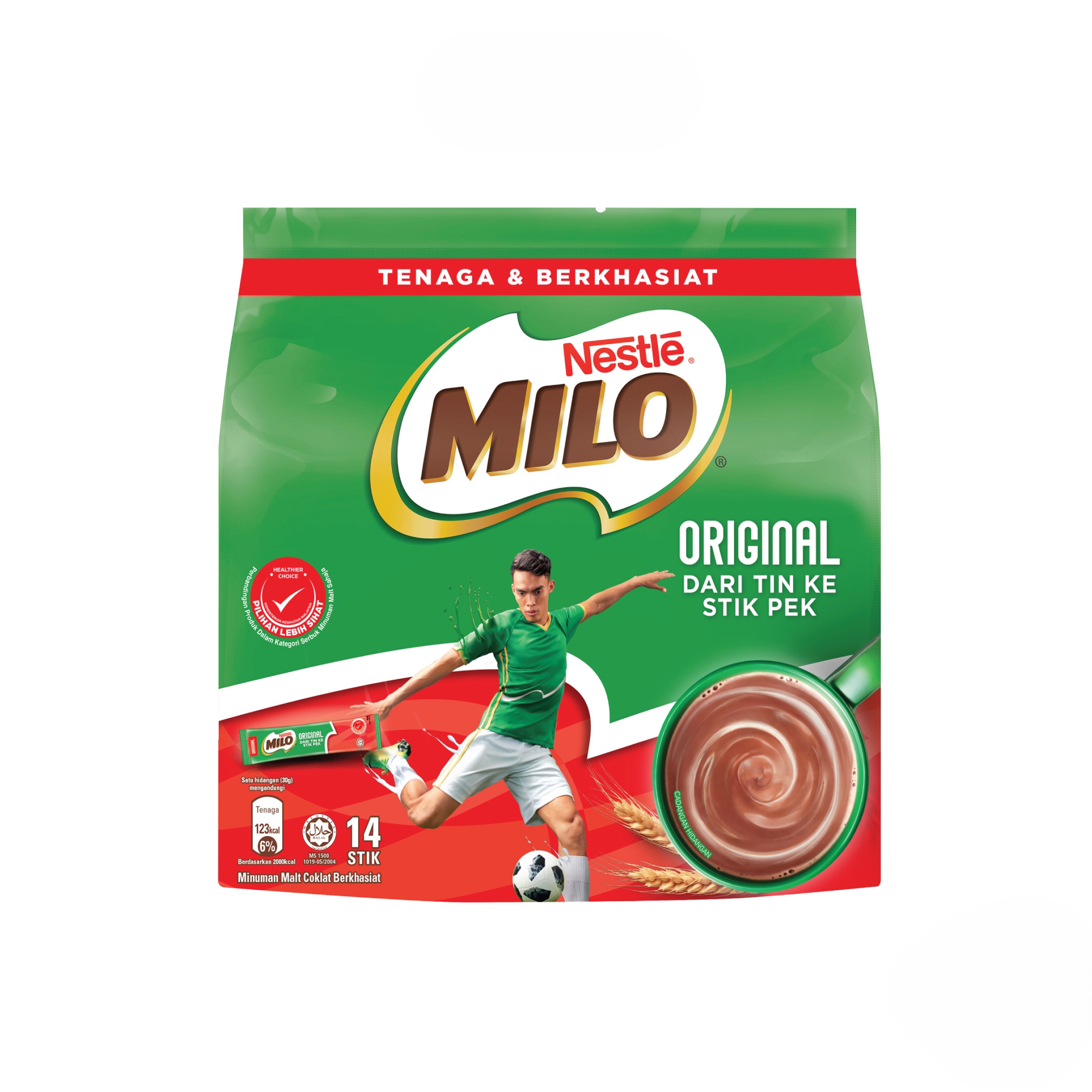 Milo Activ-Go Original Chocolate Malt Drink Stik Pek