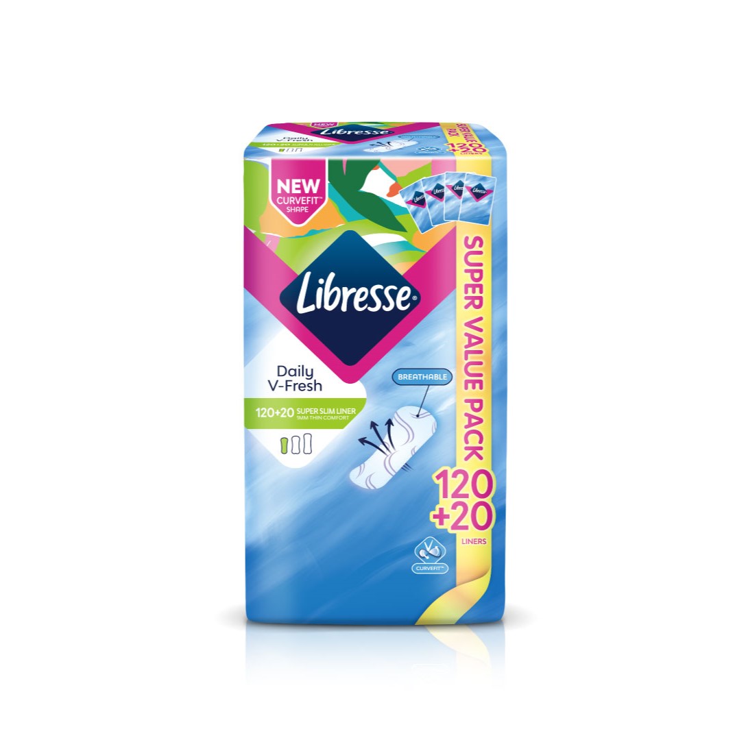 Libresse Daily V-Fresh Super Slim Liner 15cm | myaeon2go