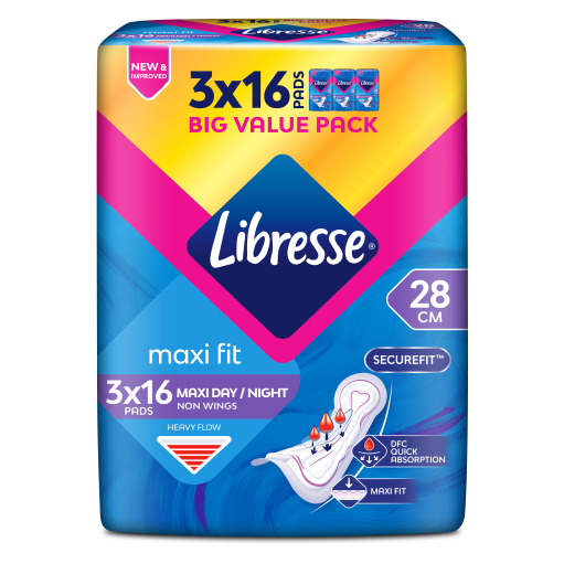 Libresse Maxi Non Wing 28cm | myaeon2go