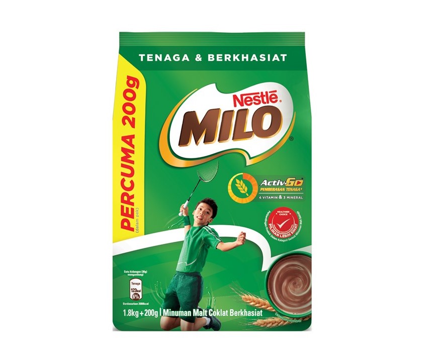 Milo Activ-Go Soft Pack, 2.2kg - Energy Boost