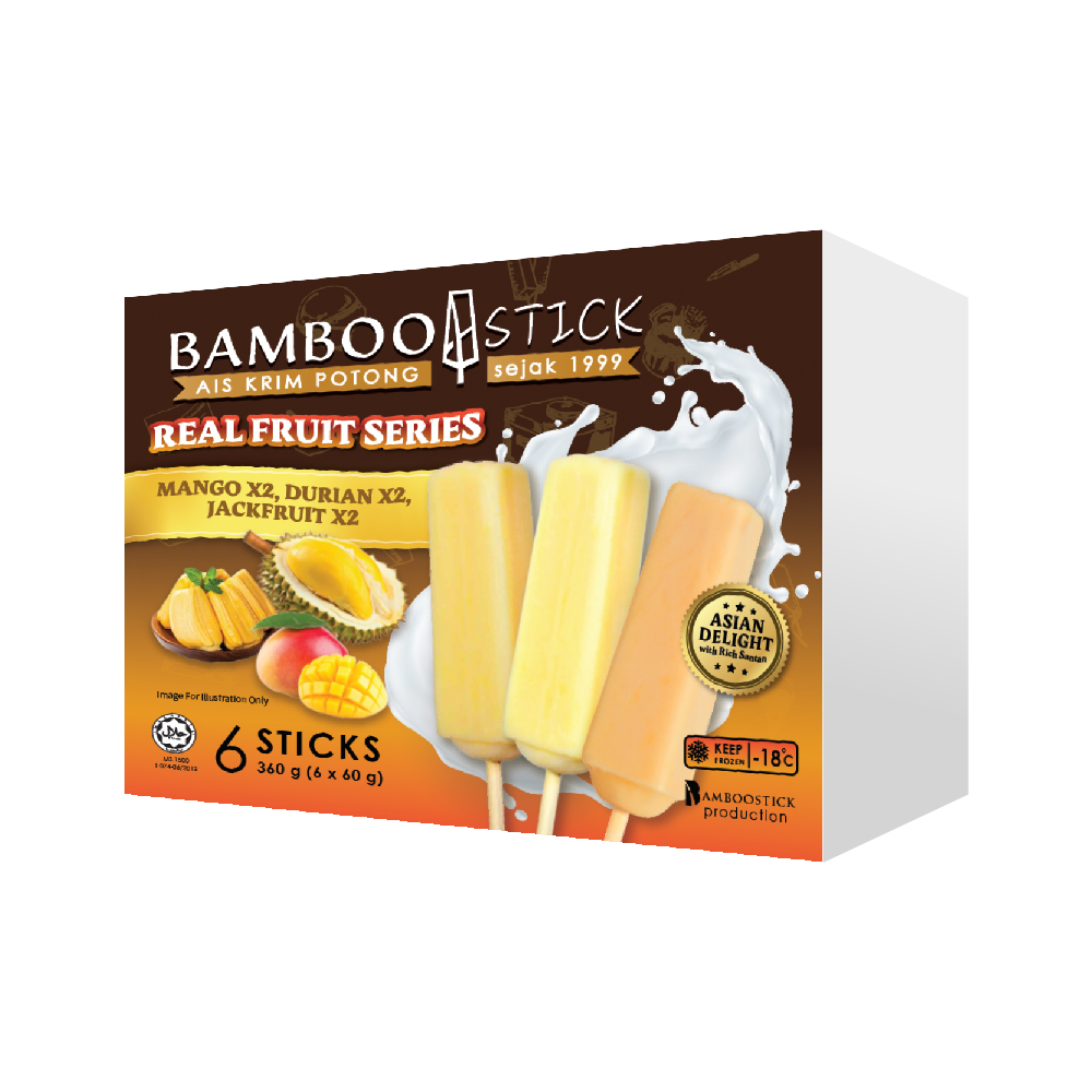 Bamboostick Ice Cream Multipack Real Fruit Series | myaeon2go