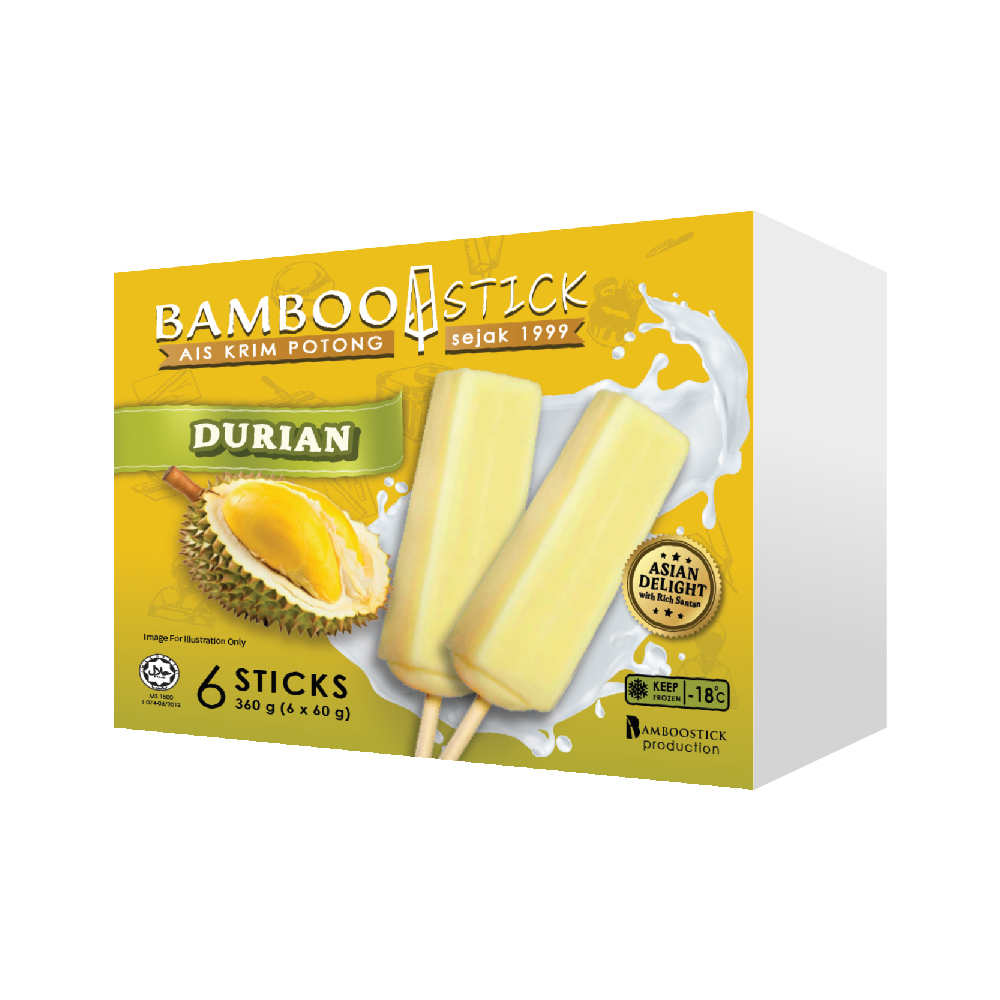 Bamboostick Ice Cream Multipack Durian | myaeon2go