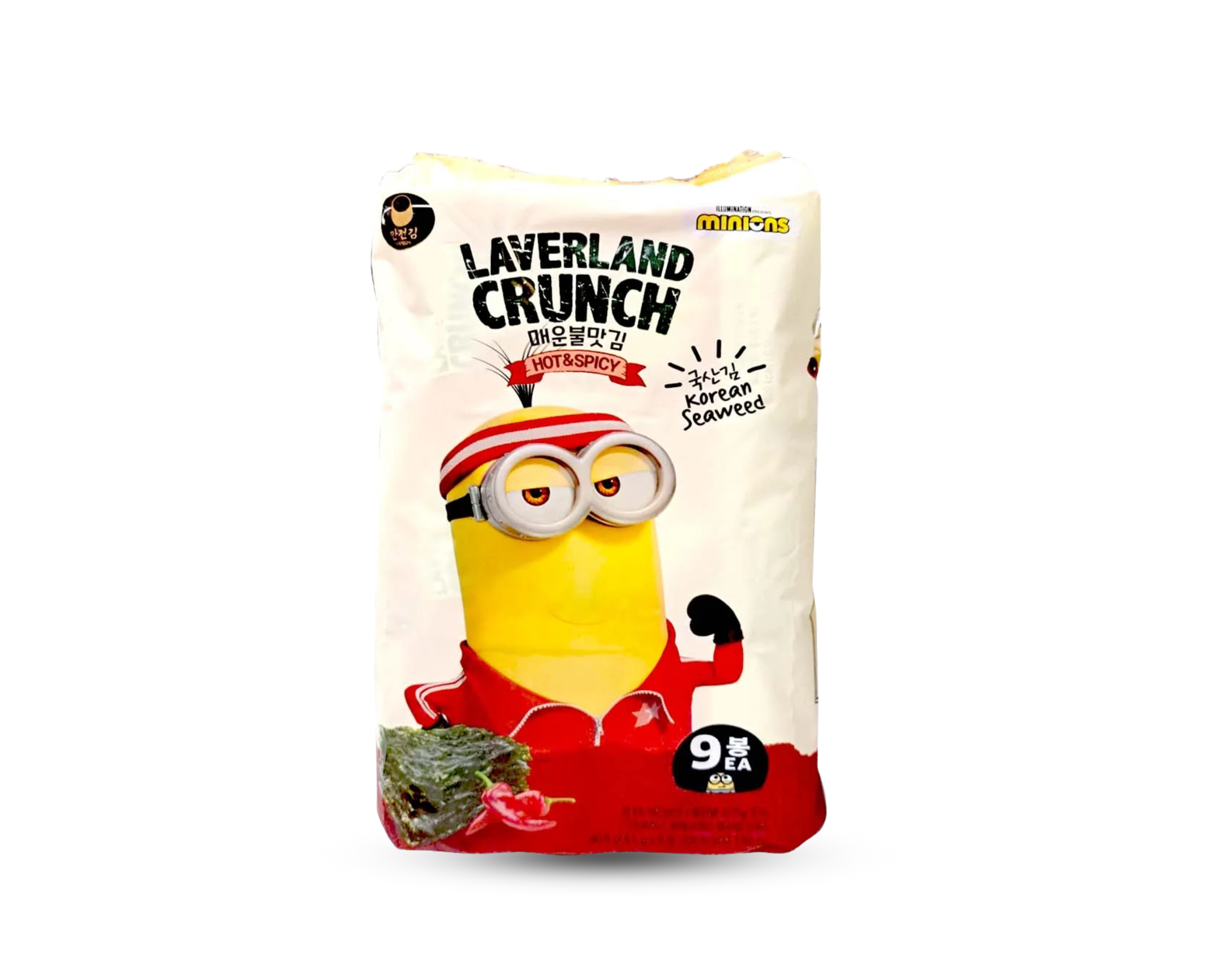 Manjun Crispy Seaweed Snack Hot&Spicy | myaeon2go