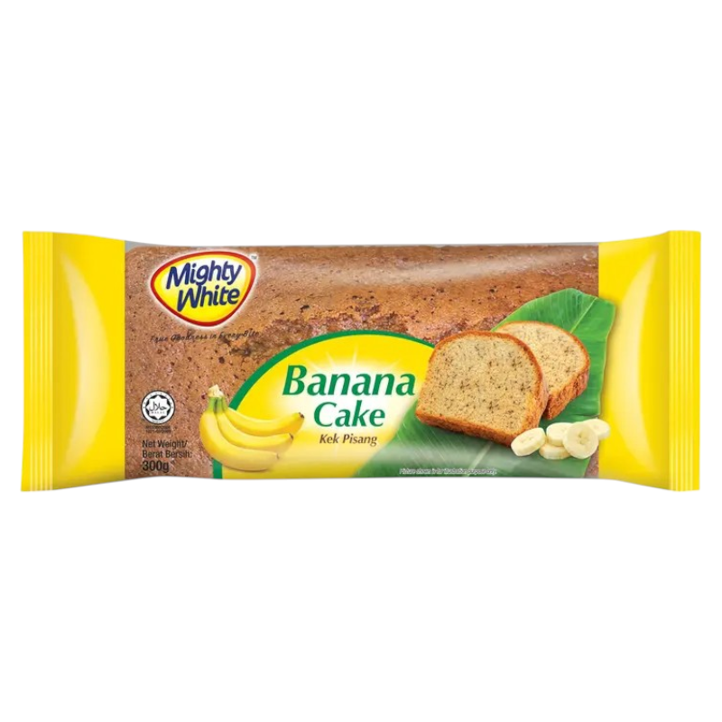 Mighty White Banana Cake, 300g - Ready to Eat
