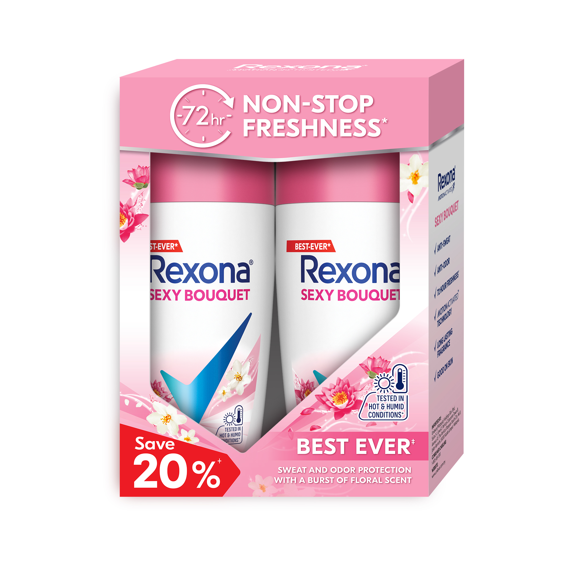 Rexona Female Deodorant Roll-On Sexy Bouquet | myaeon2go
