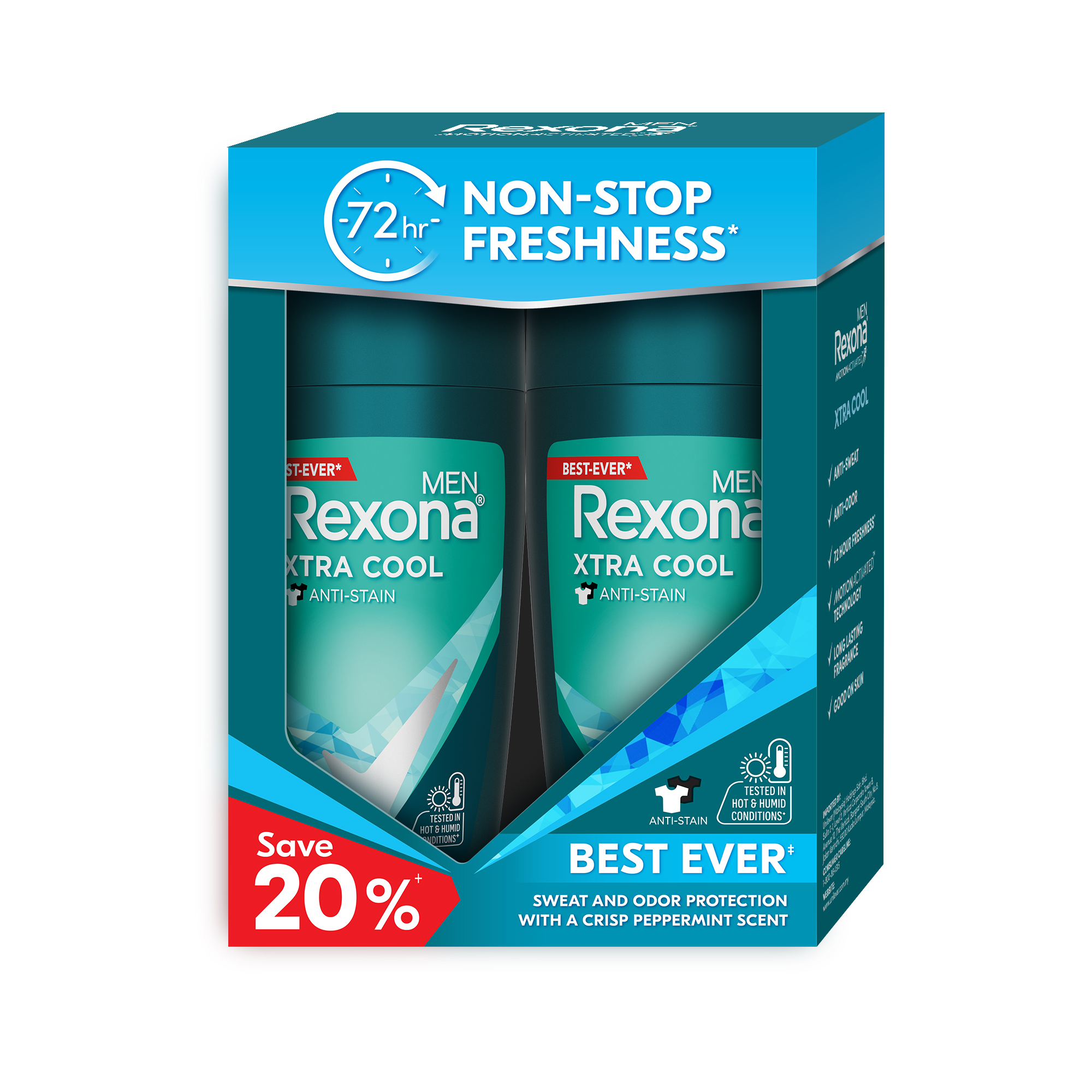 Rexona Men Deodorant Roll-On Extra Cool | myaeon2go