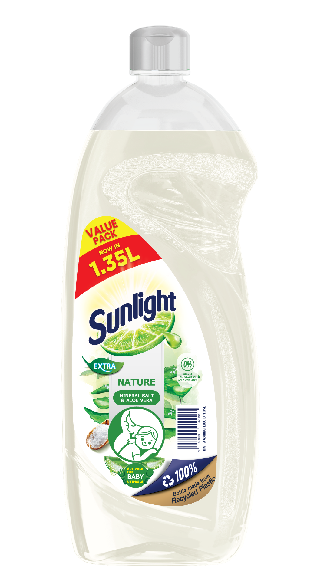 Sunlight Dishwash Liquid Extra Nature | myaeon2go