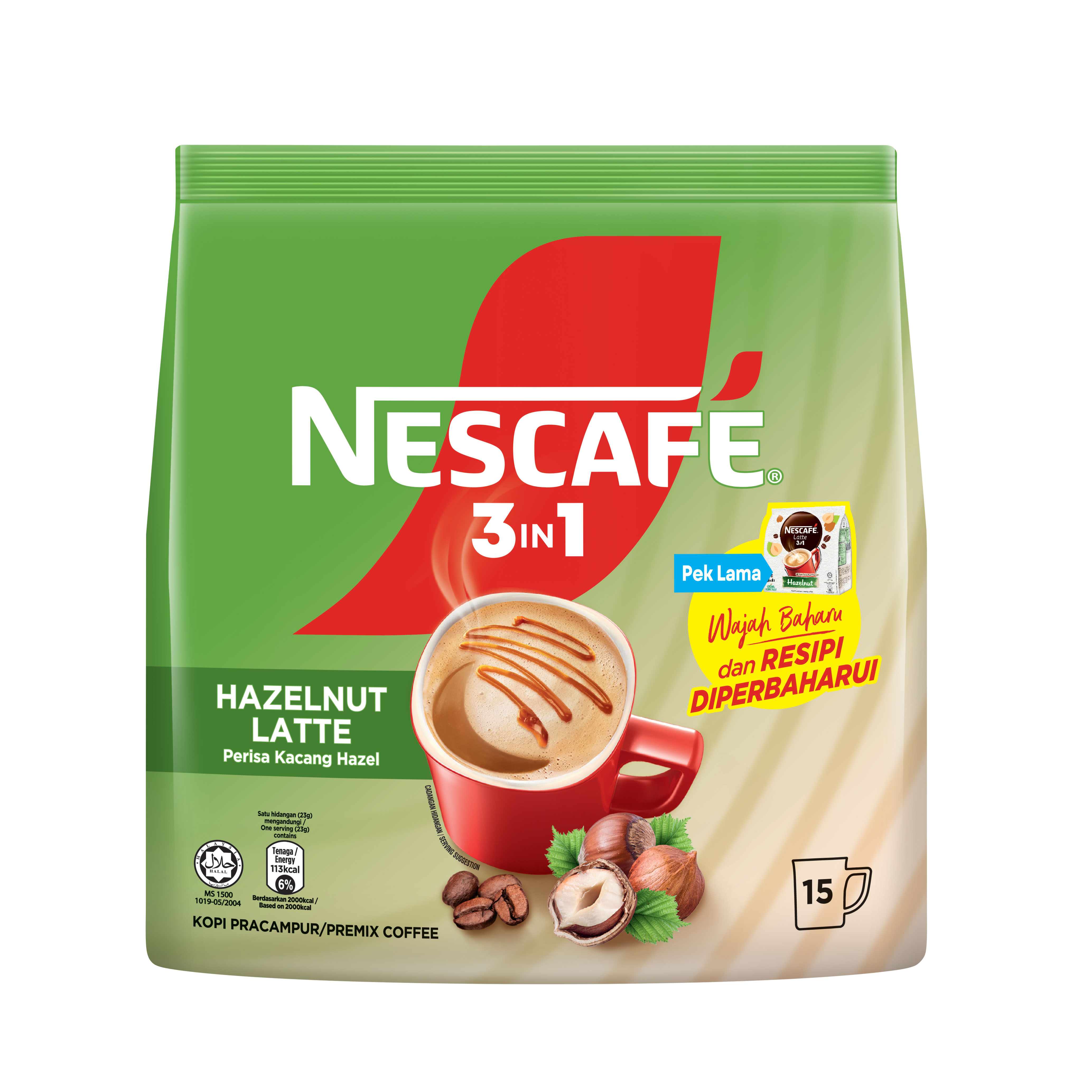 Nescafe 3 In 1 Hazelnut Latte | myaeon2go