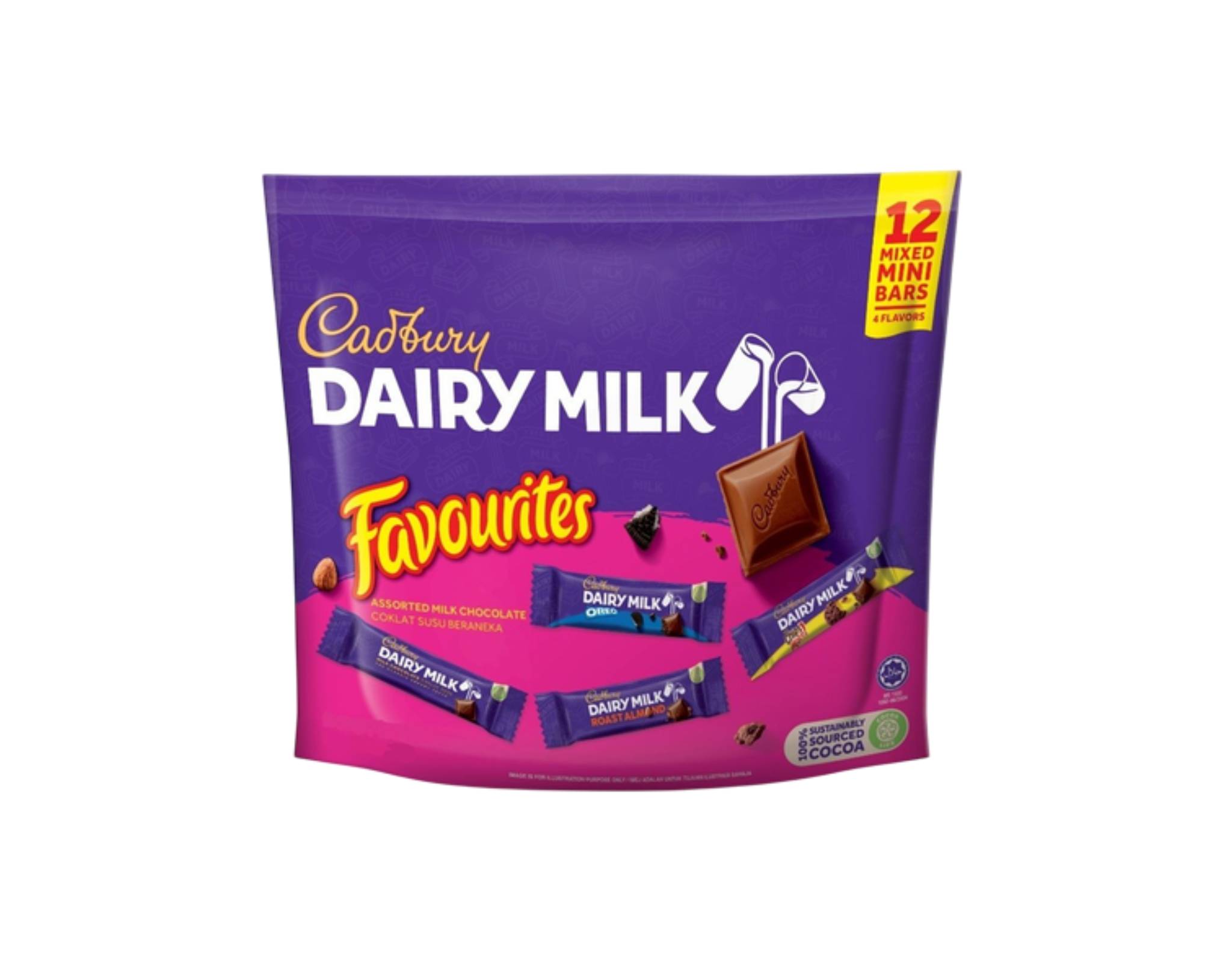 Cadbury Dairy Milks Favourites (Assorted Milk Chocolate) | myaeon2go