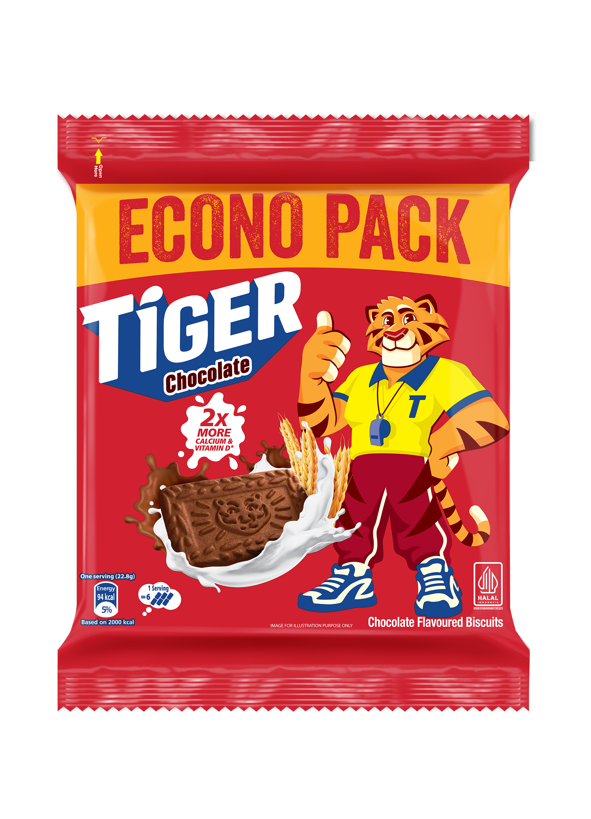 Tiger Biscuit Chocolate Econo Pack | myaeon2go