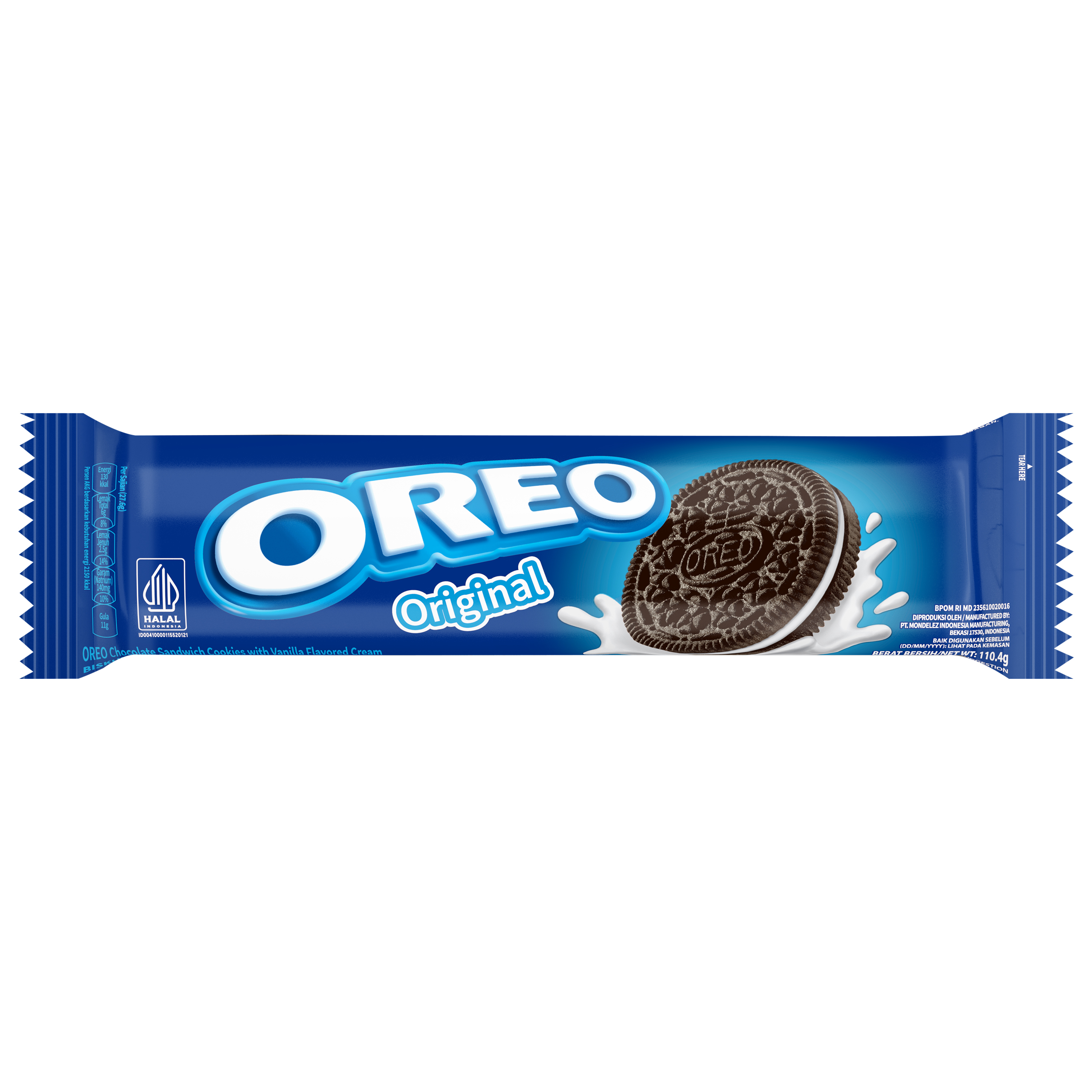 Oreo Regular, 119.6 g - Chocolate Sandwich Cookies