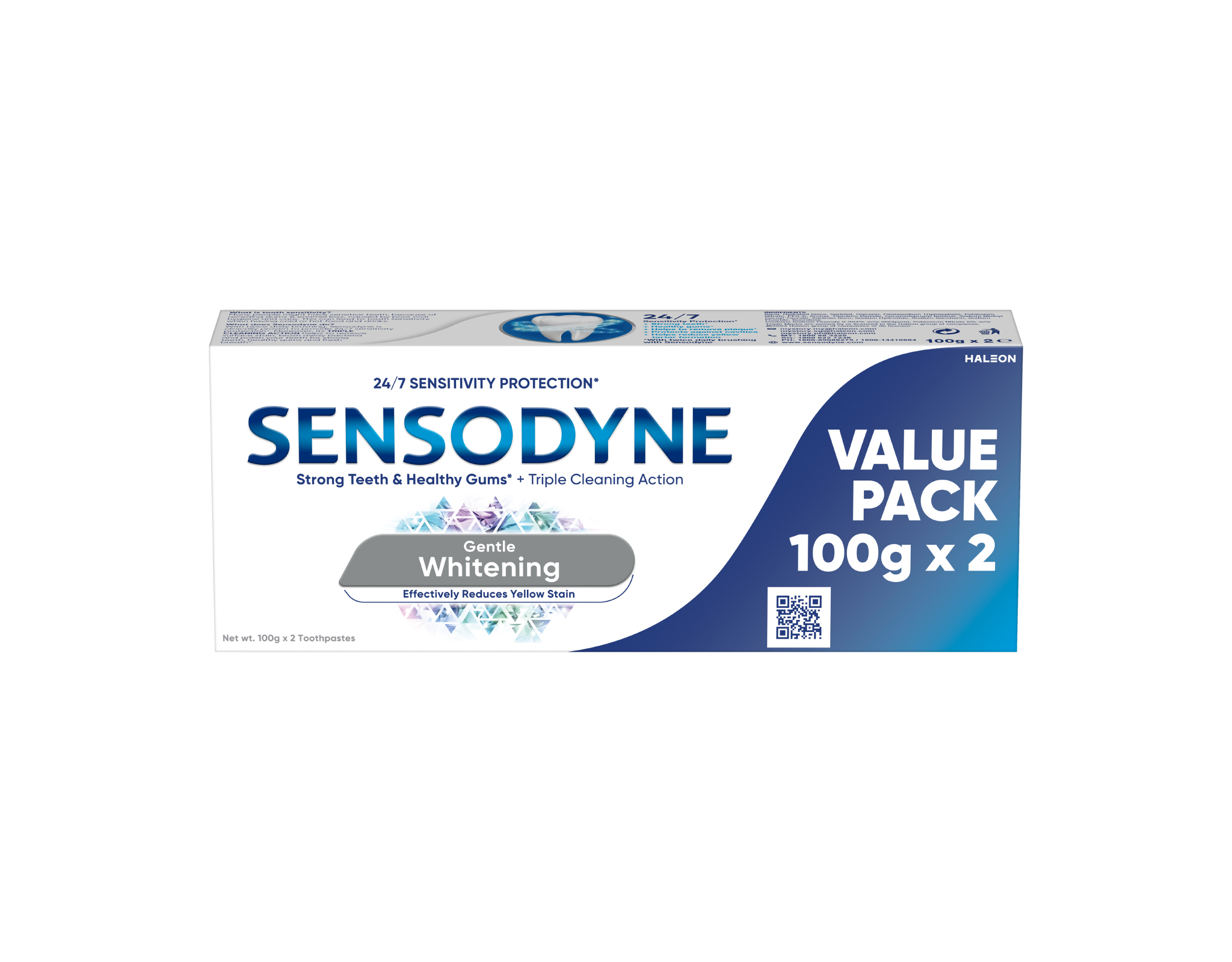 Sensodyne Toothpaste Gentle Whitening Twin Pack | myaeon2go