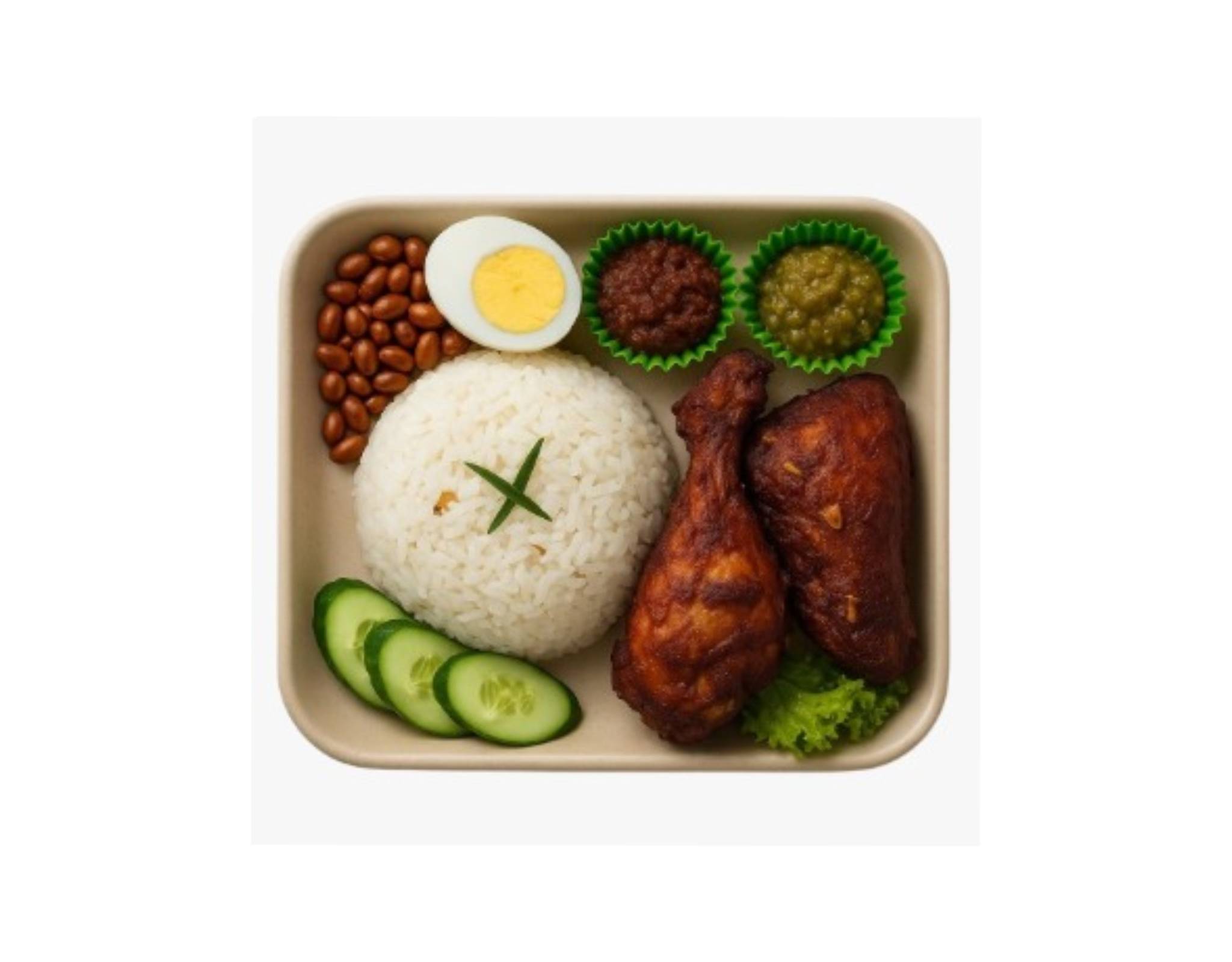 Nasi Lemak Ayam Berempah | myaeon2go