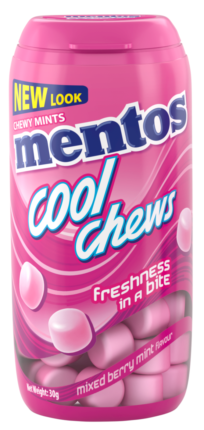 Mentos Cool Chews Bottle Mixed Berry Mint | myaeon2go