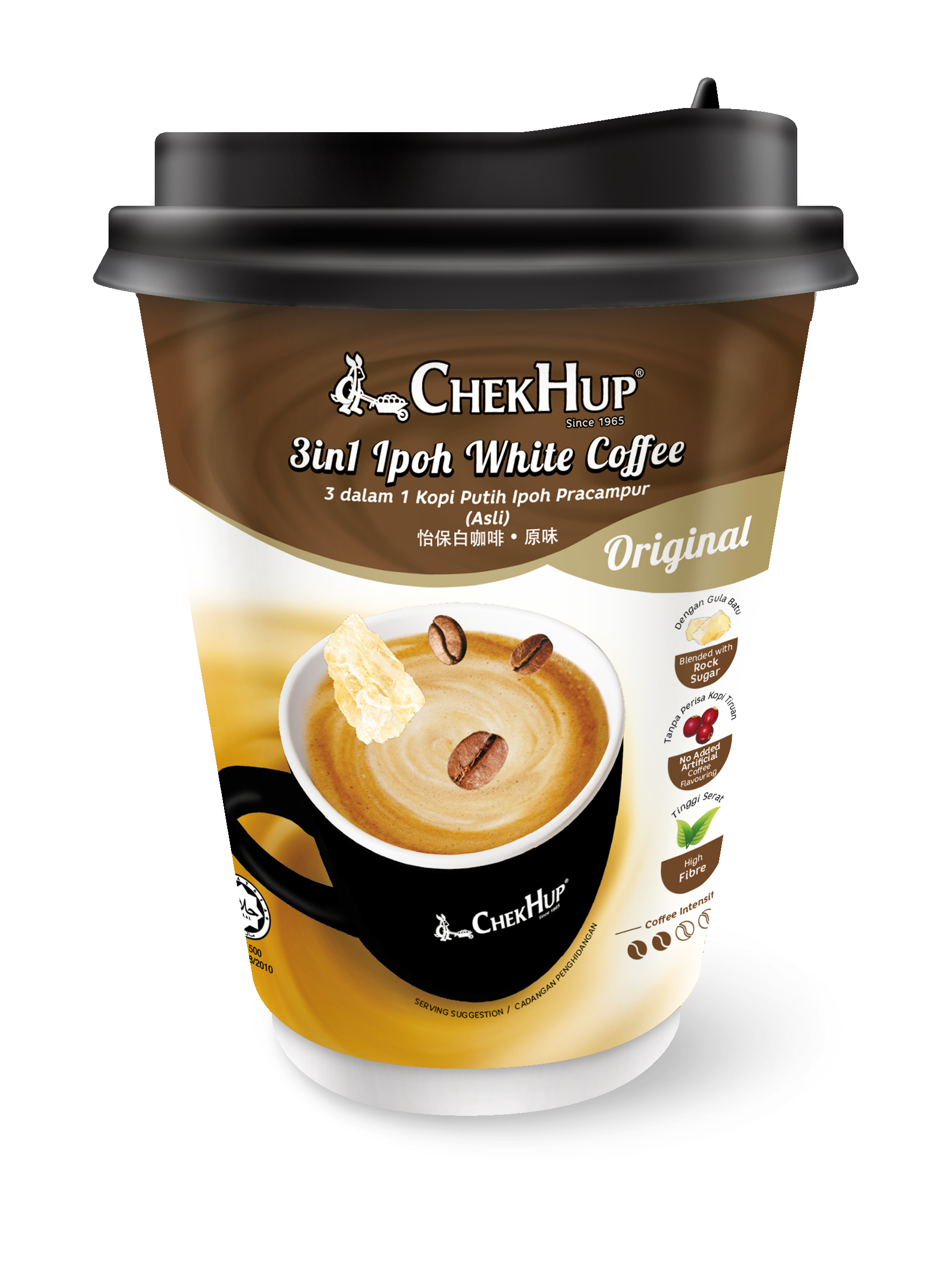 Chek Hup 3 In 1 White Cofeee Original Cup | myaeon2go