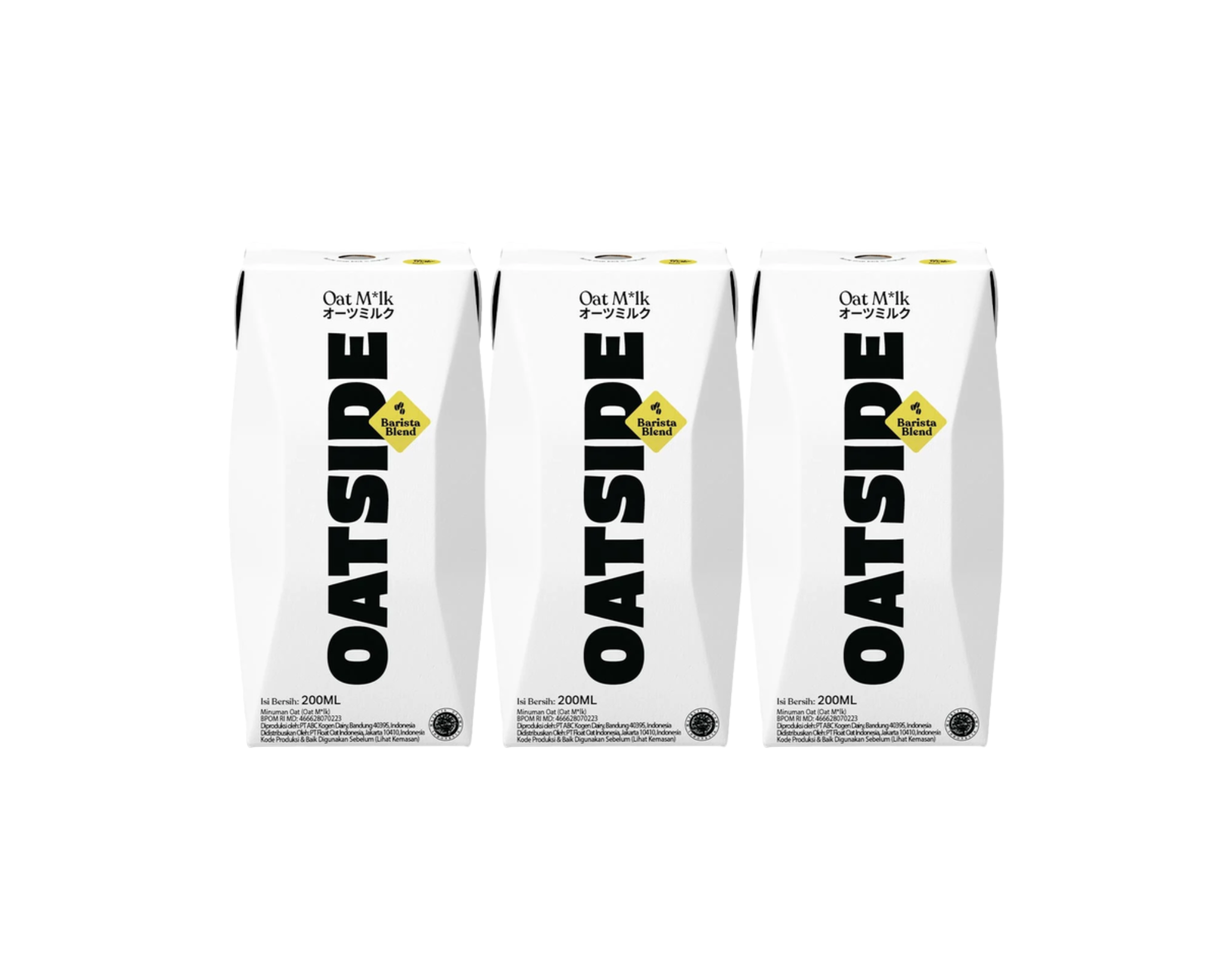 Oatside Plain Oat Milk 200ml – Creamy Plant-Based Drink