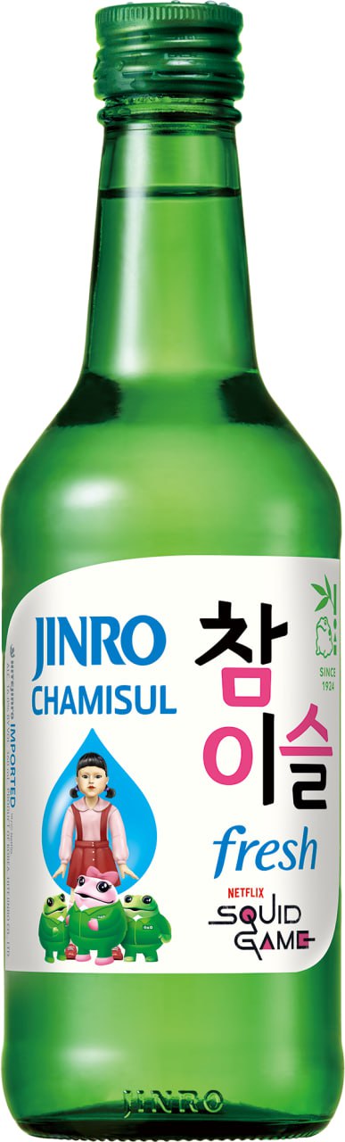 Jinro [SELECTED RANDOMLY] Chamisul Fresh - Squid Game Limited Edition ...