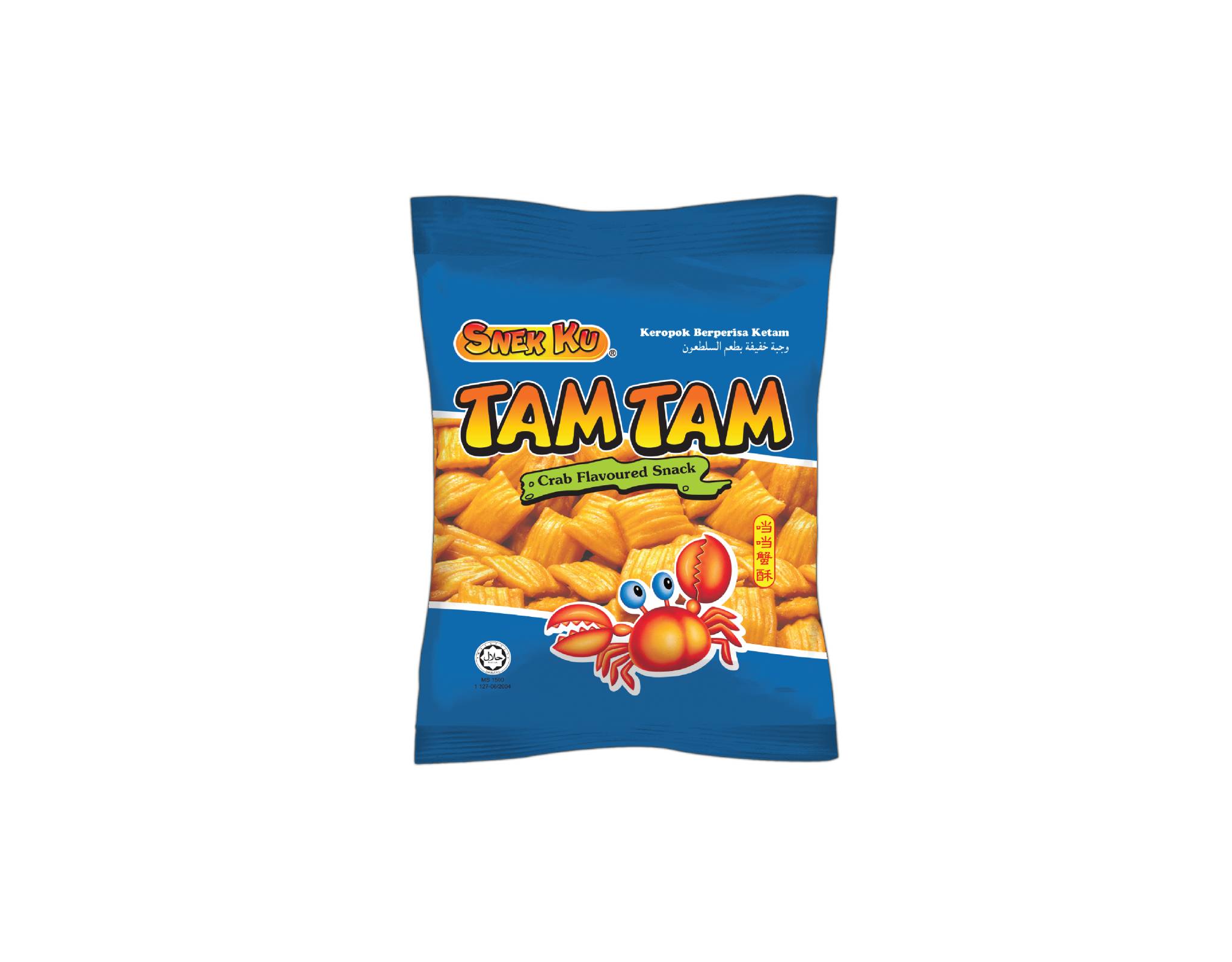 Snek Ku Tam Tam Crab Flavoured Snack | myaeon2go