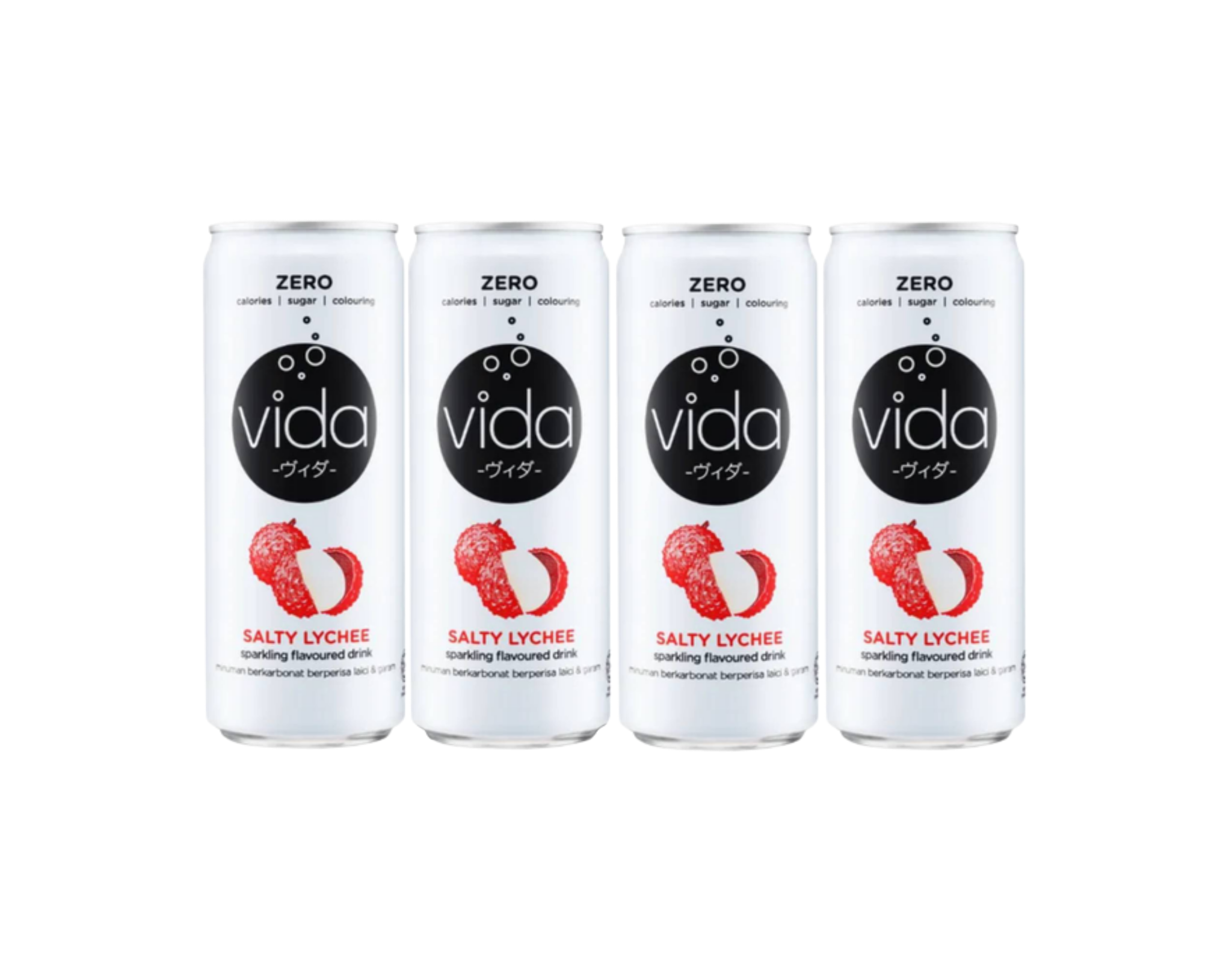 Vida Zero Salty Lychee Cluster Pack | myaeon2go