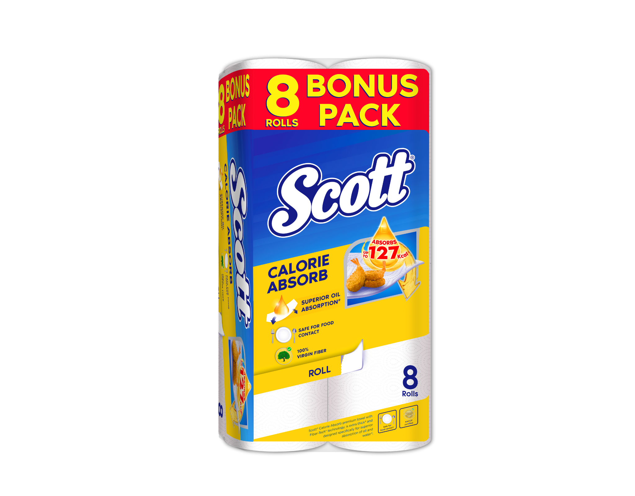 Scott Kitchen Towel Calorie Light 6x60 - Absorbent