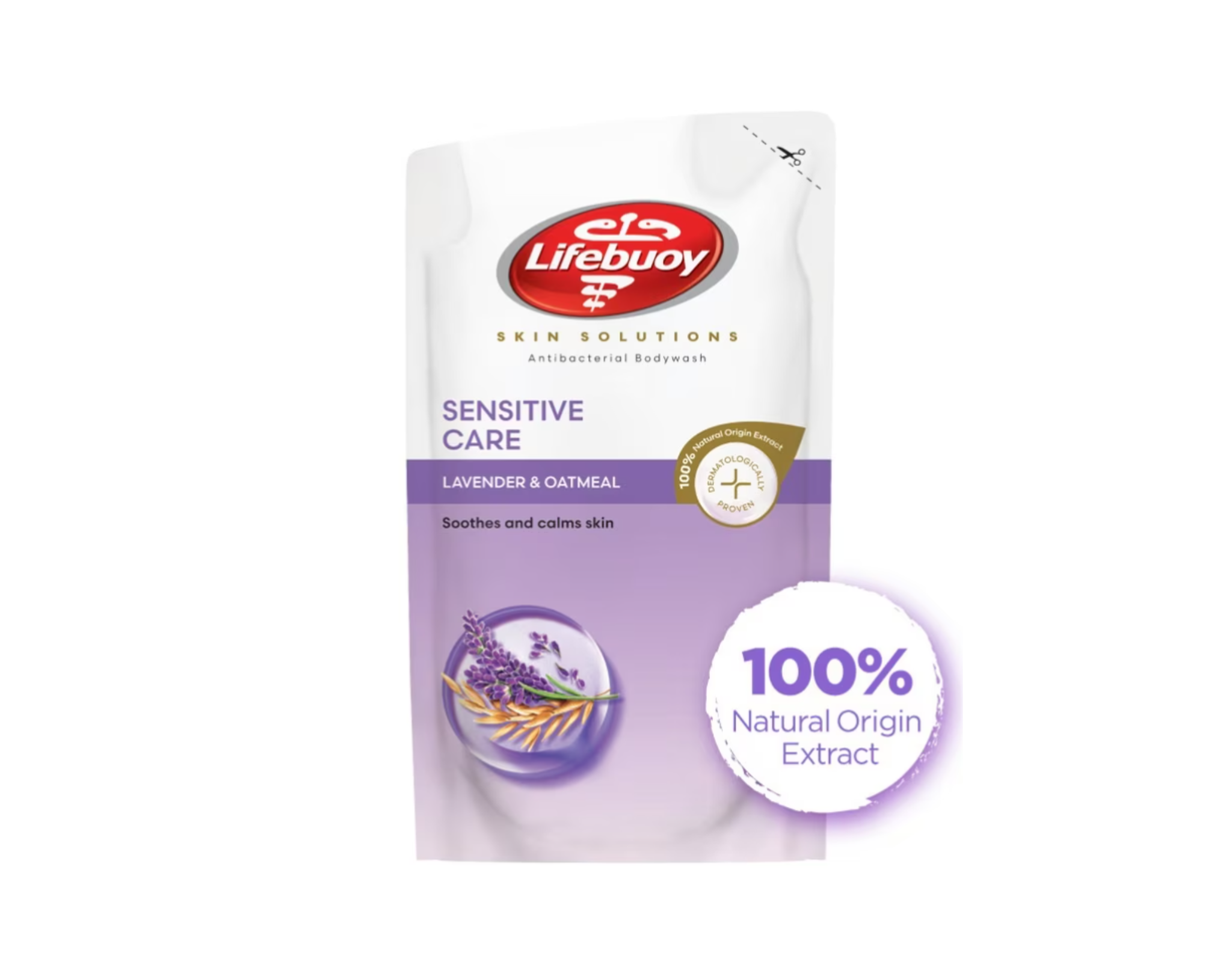 Lifebuoy Body Wash Sensitive Care Lavender Refill | myaeon2go