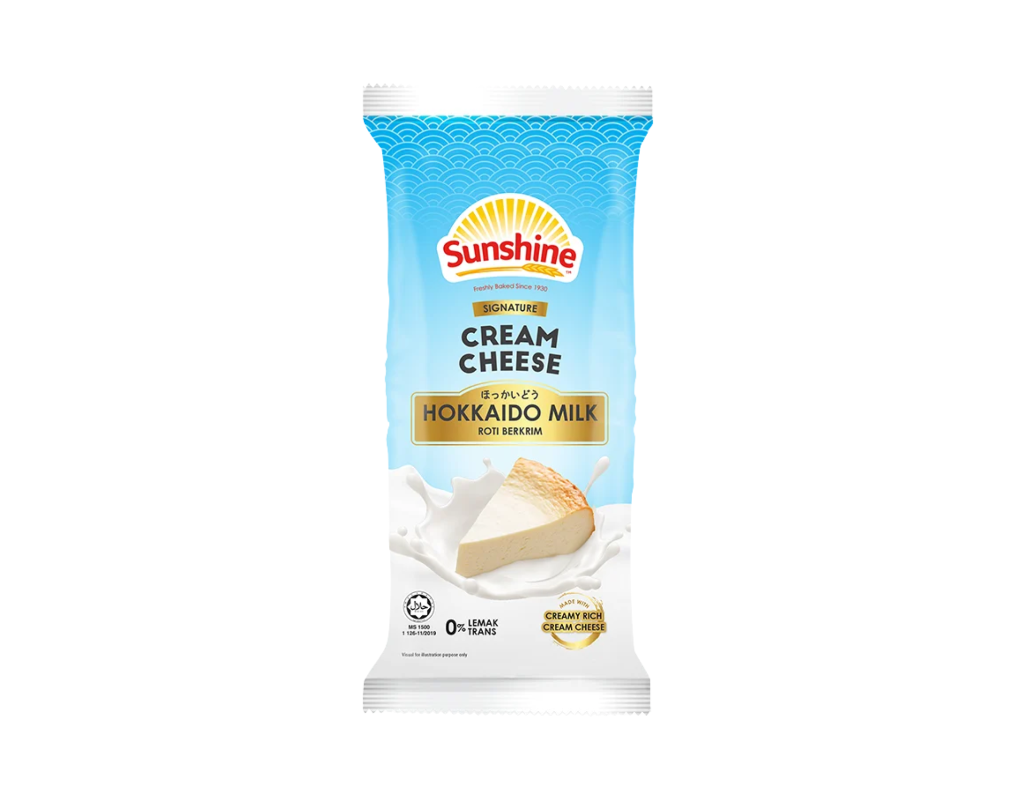Sunshine Cream Cheese & Hokkaido Milk Cream Roll | myaeon2go