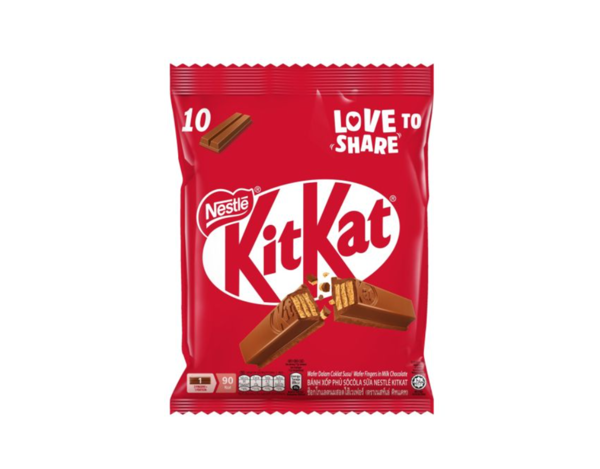 Nestle Kit Kat Sharebag, 12 x 17g - Delicious Treat