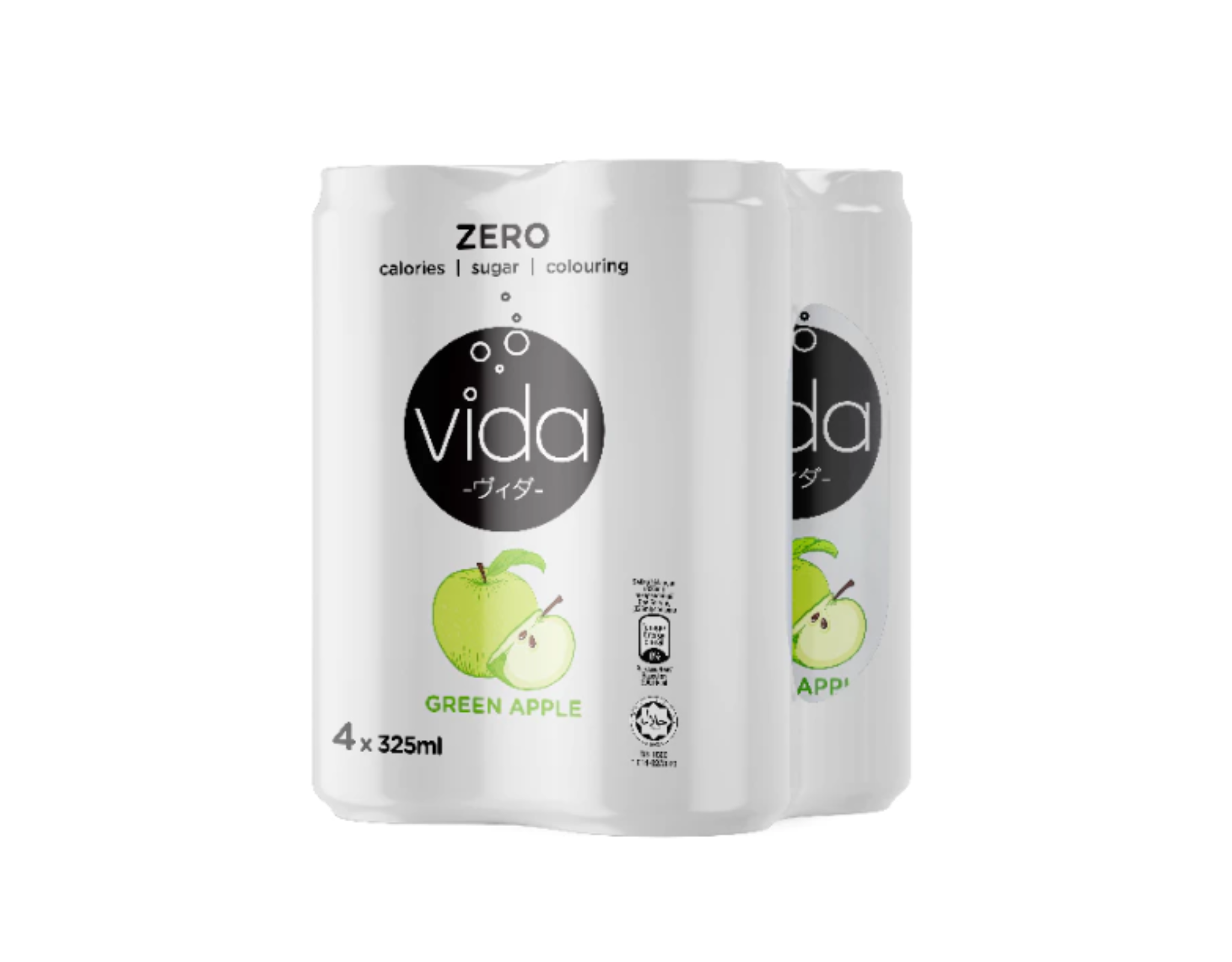 Vida Zero Green Apple Cluster Pack | myaeon2go