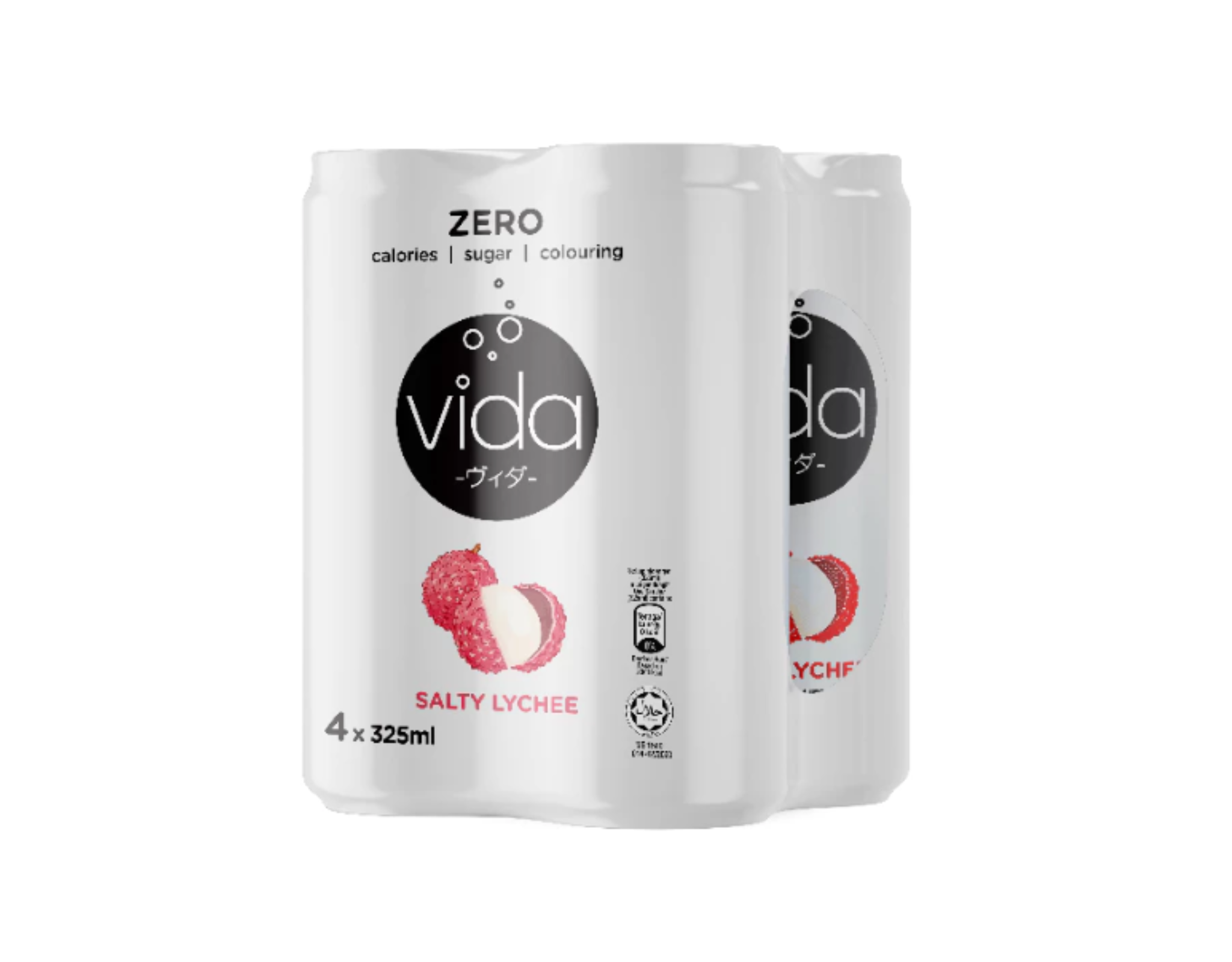 Vida Zero Salty Lychee Cluster Pack | myaeon2go
