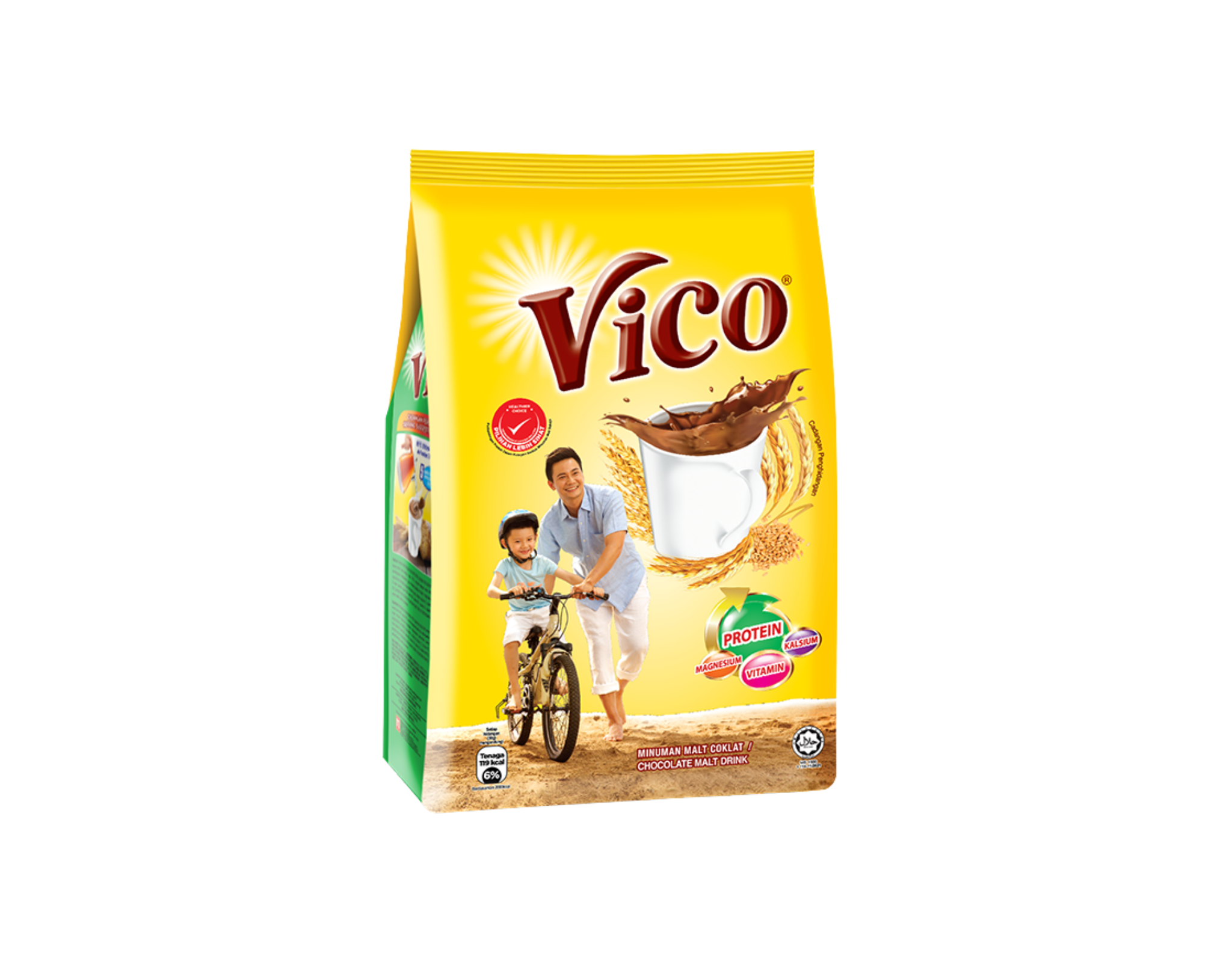 Vico Chocolate Malt Drink, 1.4 kg - Protein & Vitamins