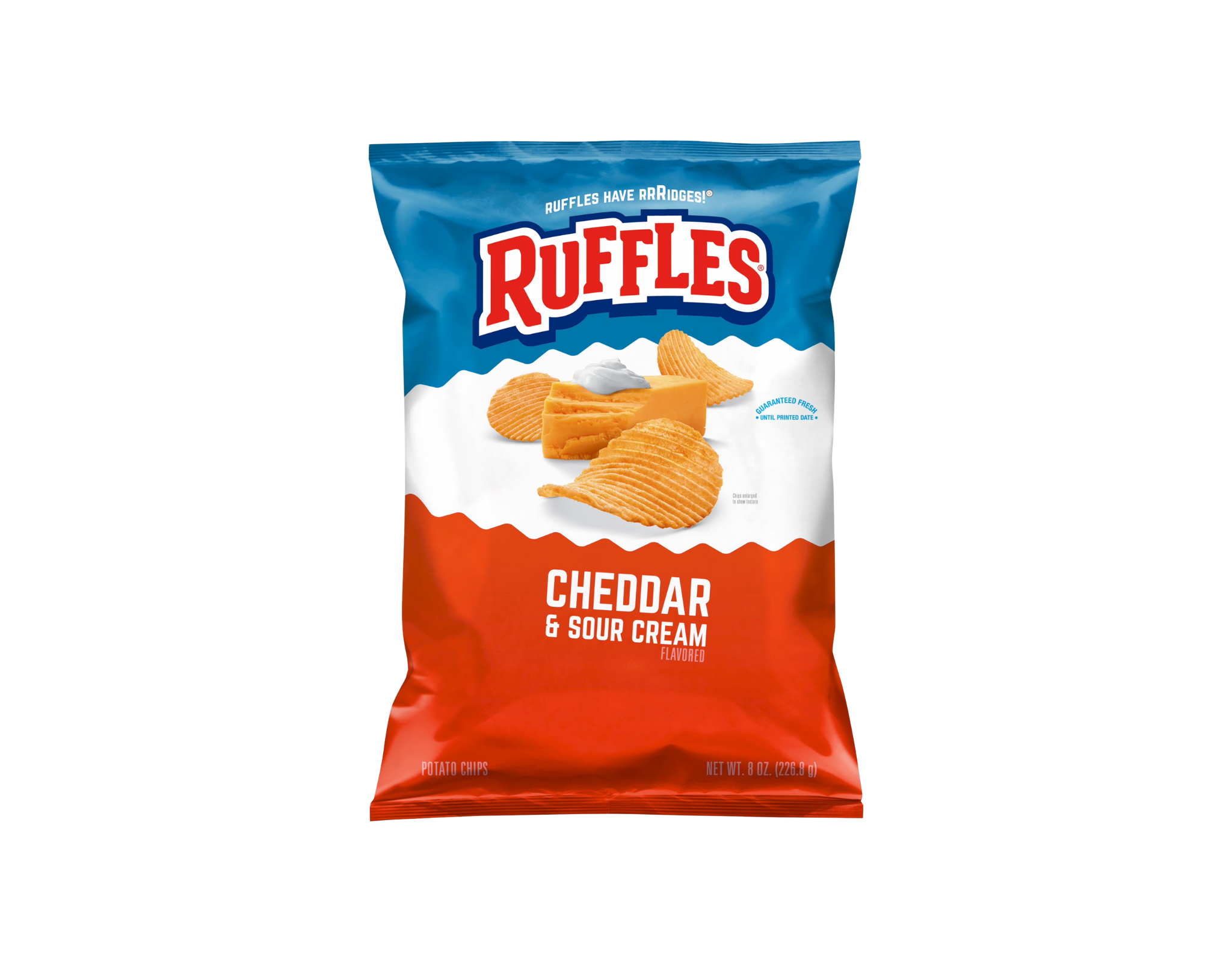 Ruffles Cheddar Sour Cream 170g - Crunchy