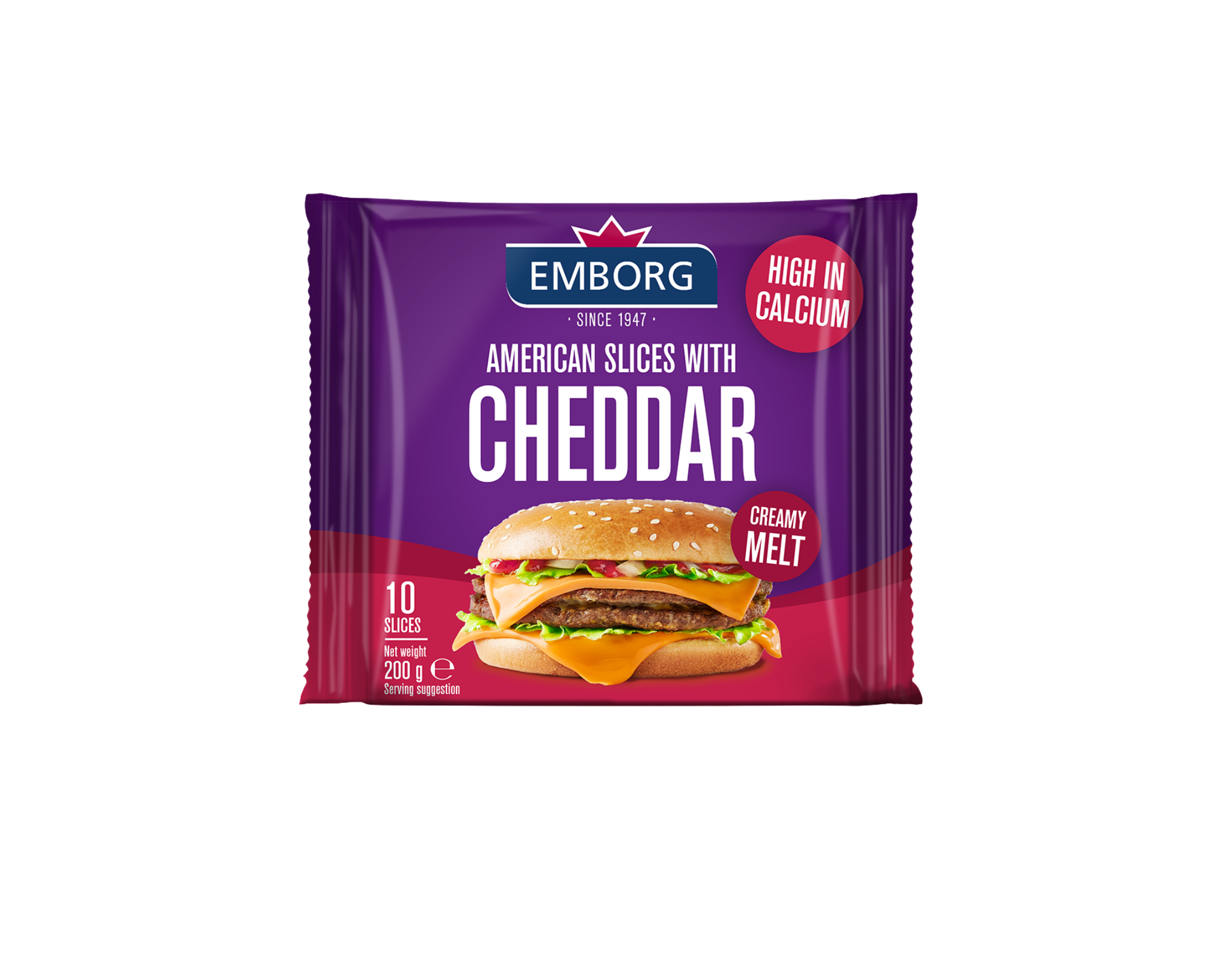Emborg Processed Sliced Cheese American Cheddar | myaeon2go