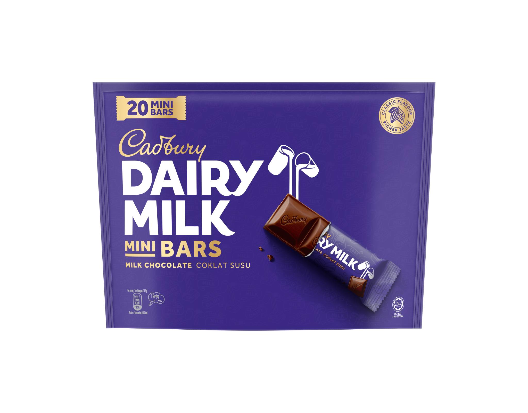 Cadbury Dairy Milk Mini Bars Milk Chocolate | myaeon2go