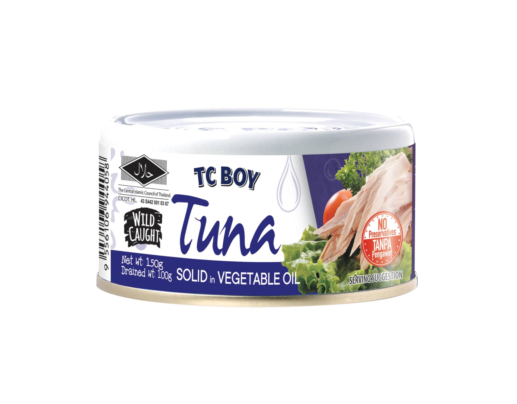 TC Boy Tuna Solid White Meat In Vegetable Oil | myaeon2go