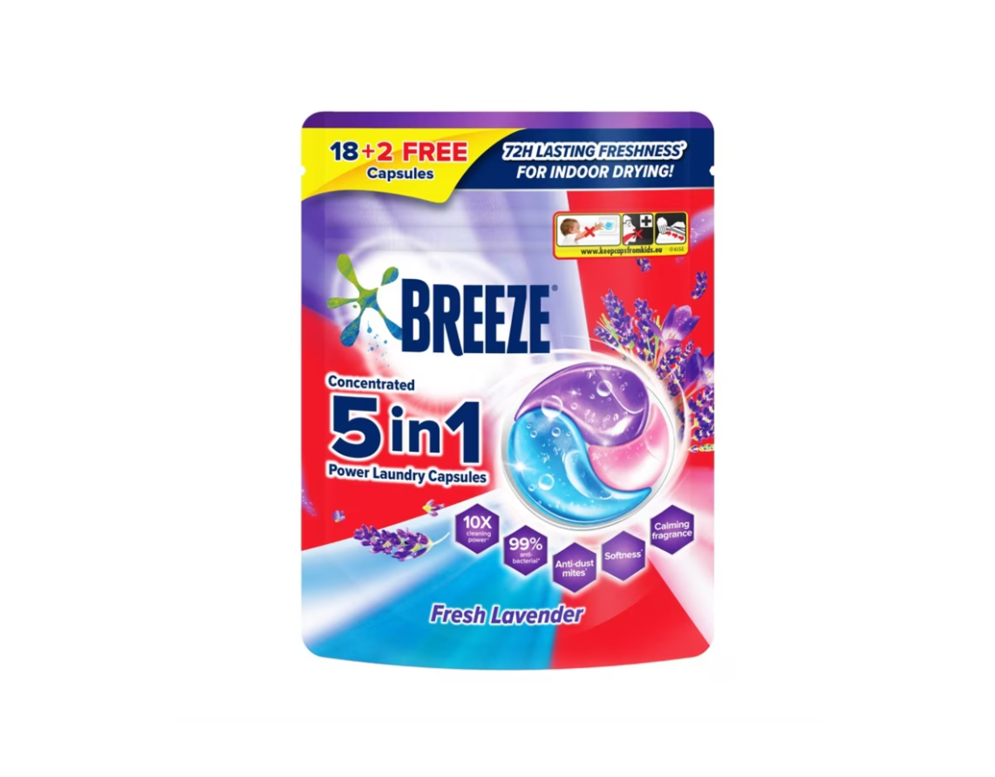 Breeze 3 In 1 Lavender Capsule | myaeon2go